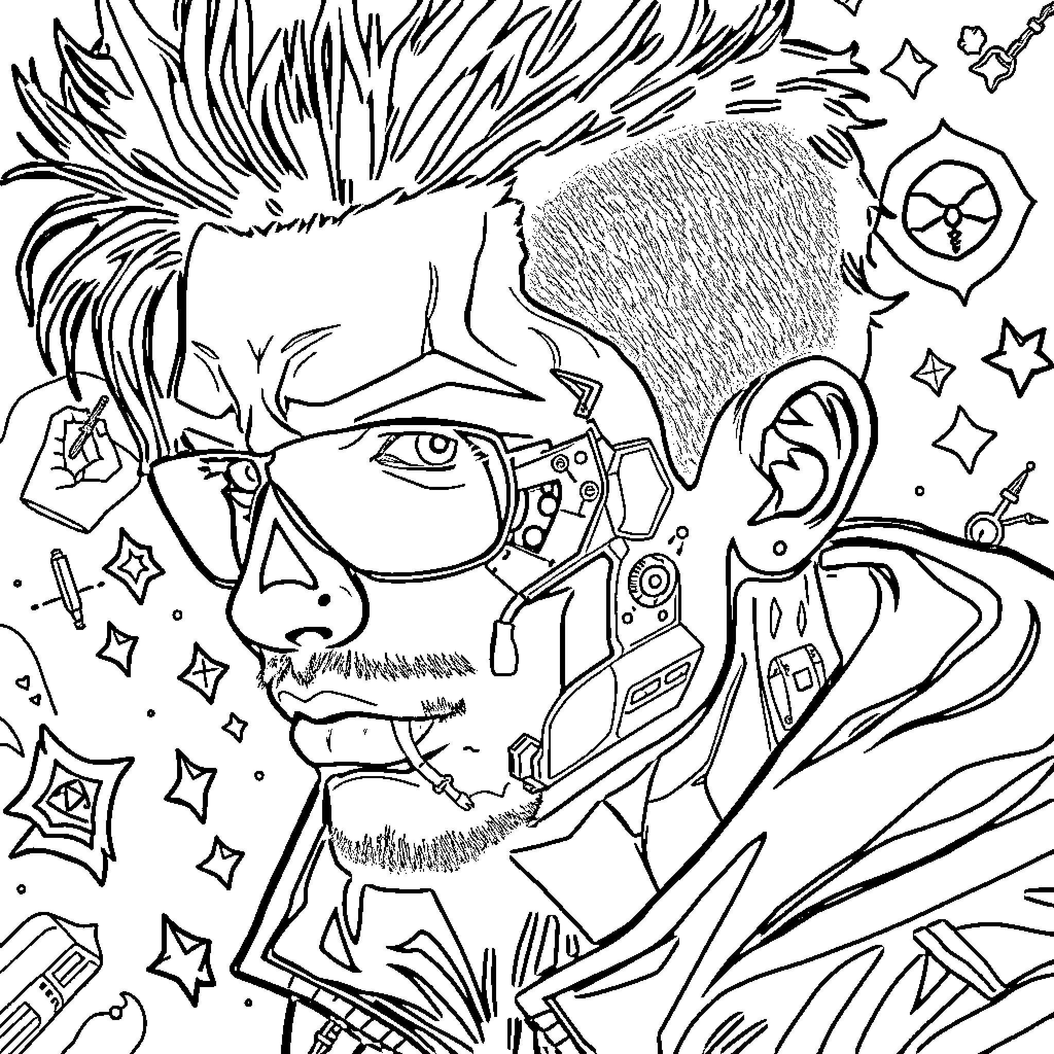 Best Cyber Coloring Pages (Free Printable PDF)