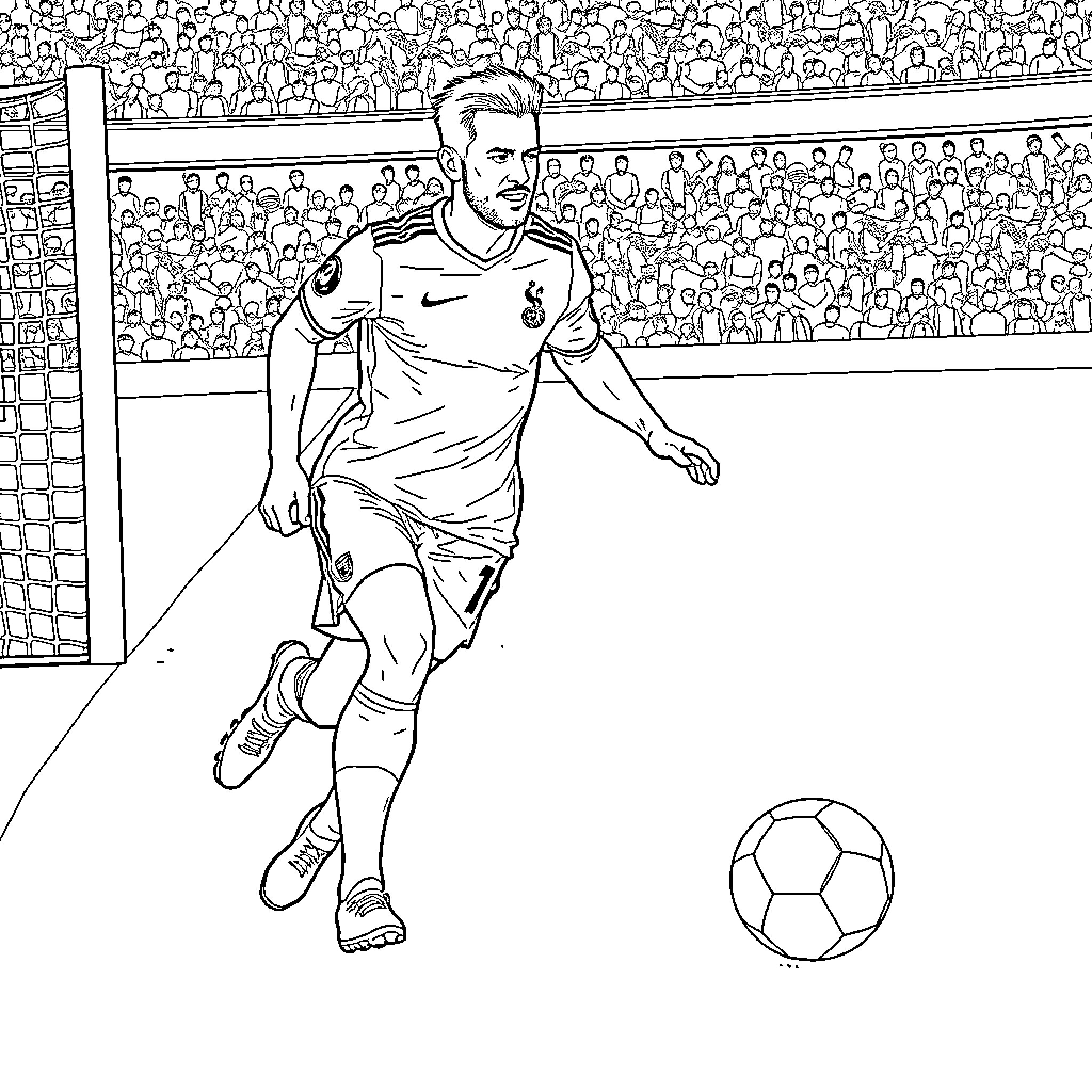 Best Harry Kane Coloring Pages (Free Printable PDF)