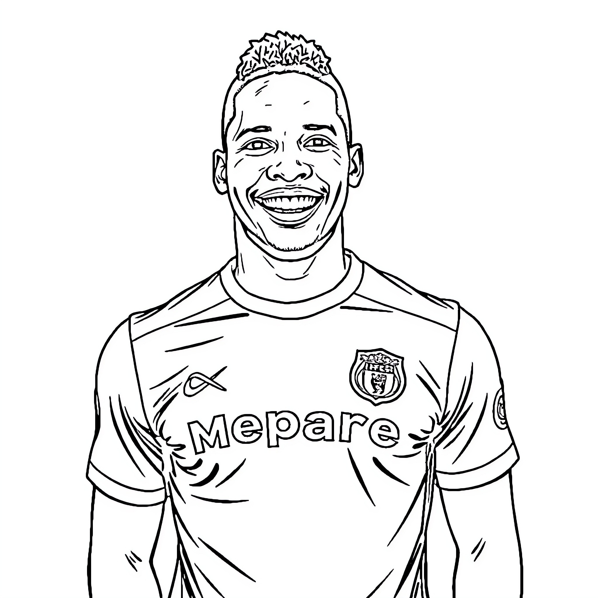 Best Mbappe Coloring Pages (Free Printable PDF)