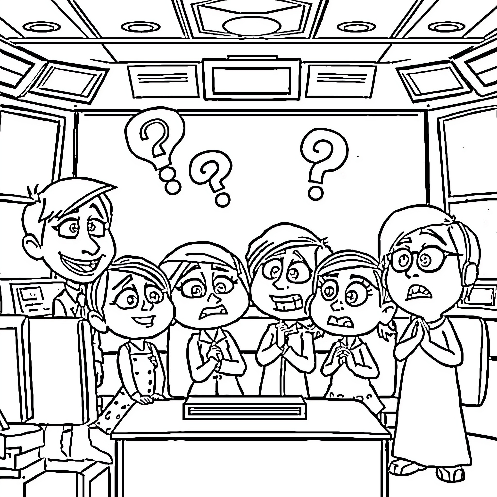 Best Inside Out Coloring Pages (Free Printable PDF)