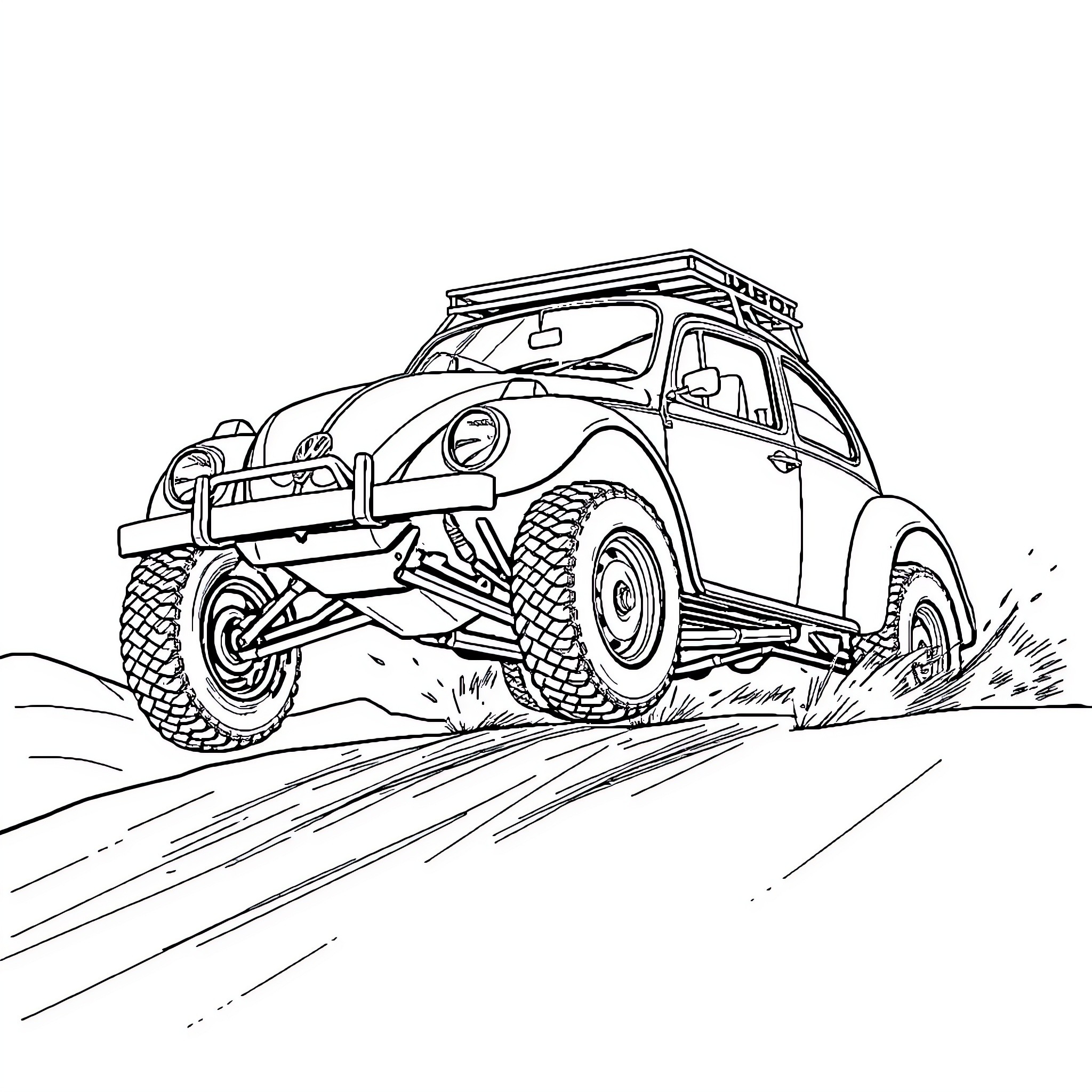 Best Baja Bug Coloring Pages (Free Printable PDF)