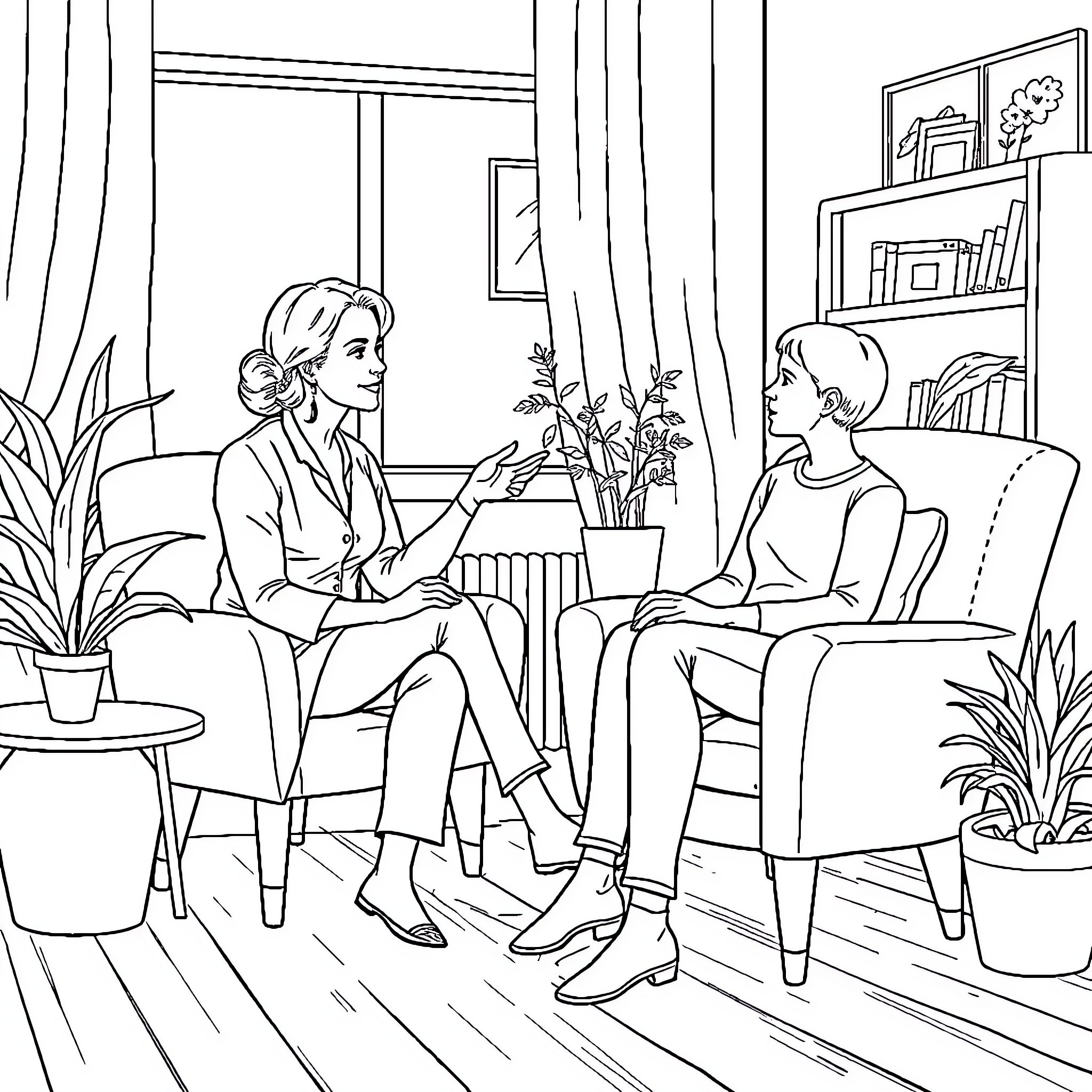 Best Therapist Coloring Pages (Free Printable PDF)