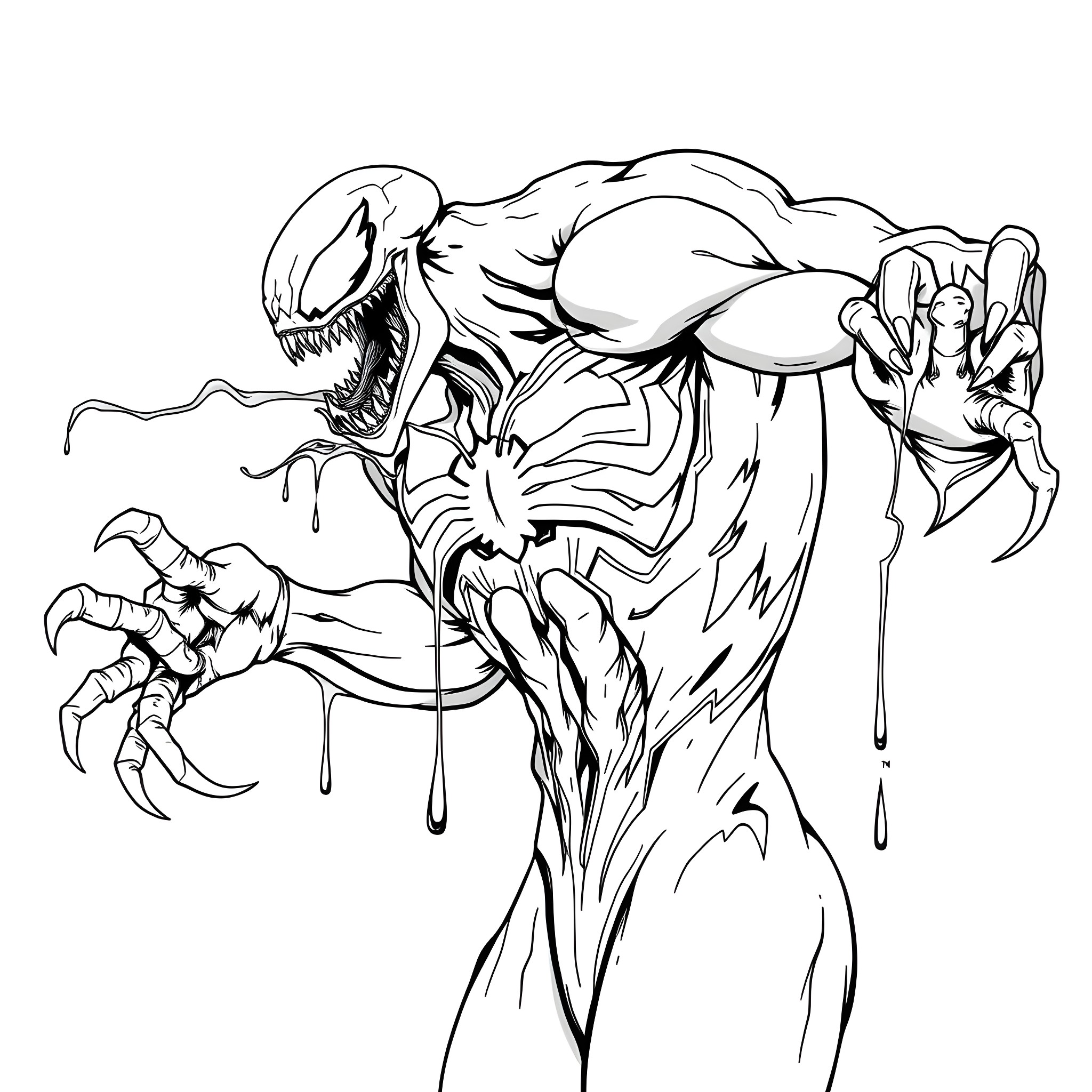 74 Best Venom Coloring Pages (Free Printable PDFs)
