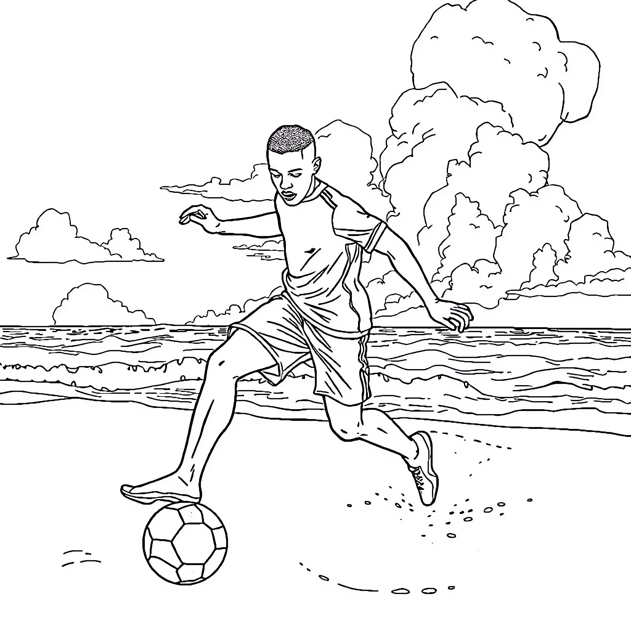 Best Mbappe Coloring Pages (Free Printable PDF)