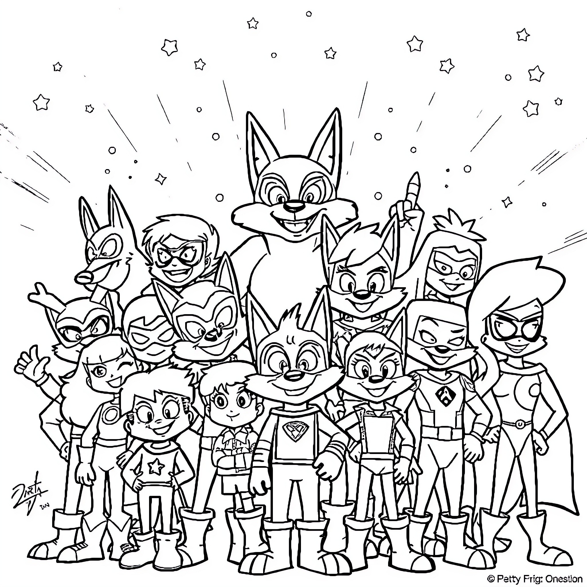 73 Best Huntrix Coloring Pages (Free Printable PDFs)