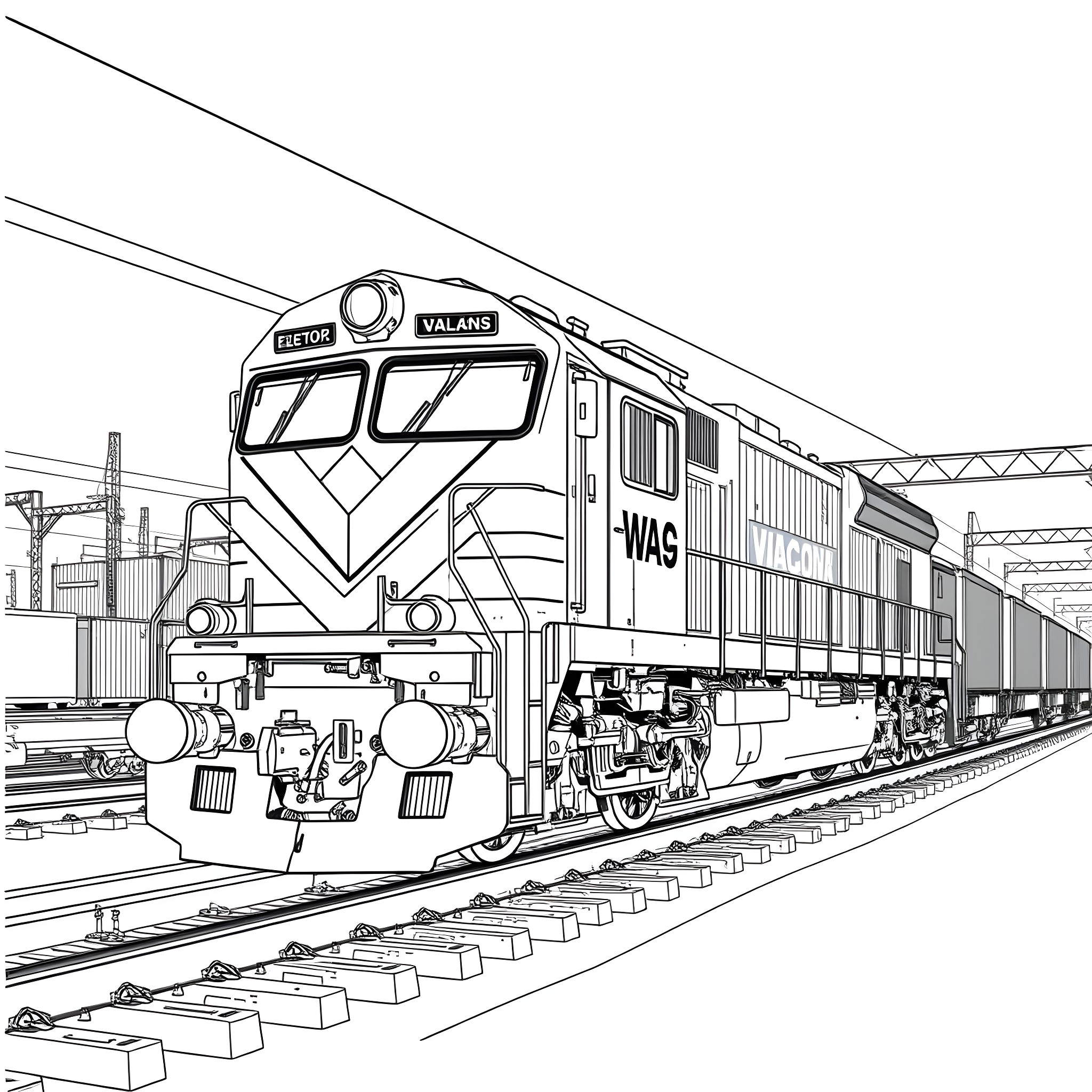 Best Locomotive Coloring Pages (Free Printable PDF)