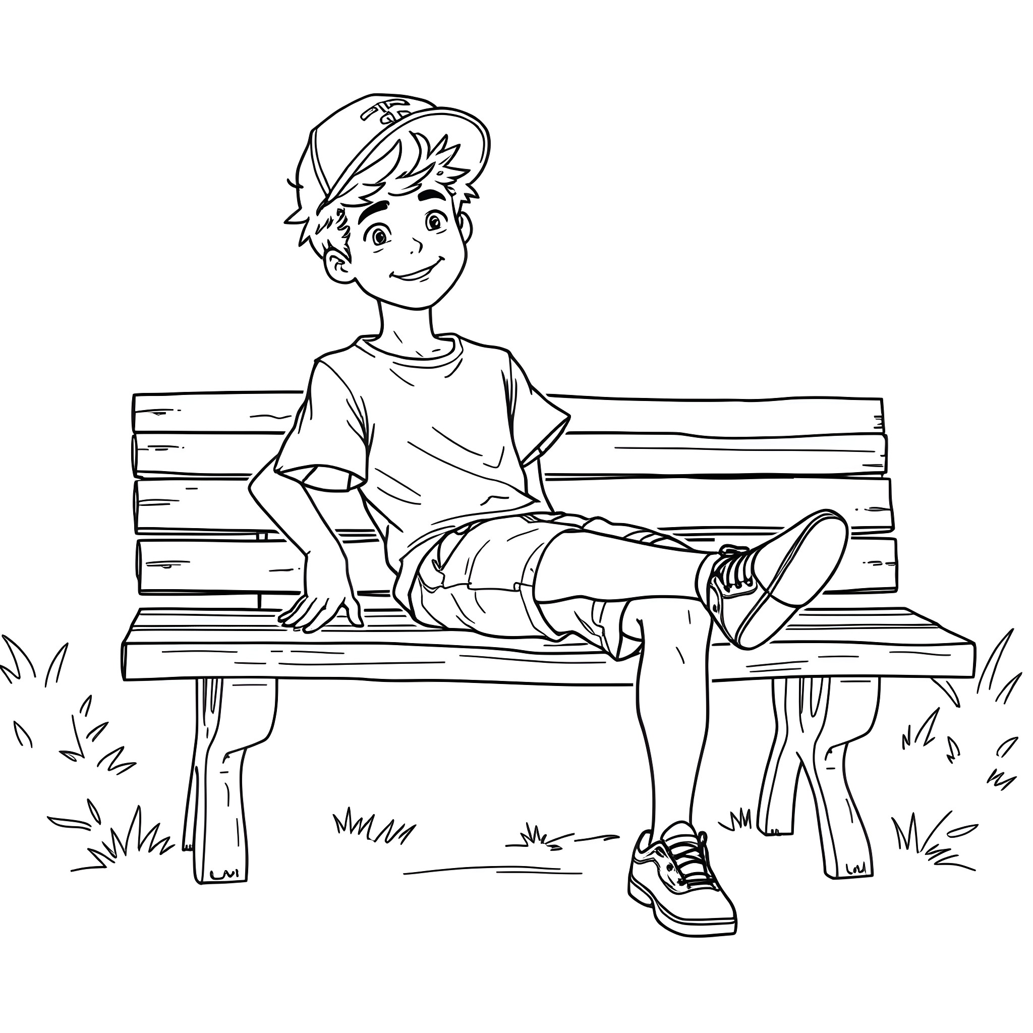 Best Teen Boy Coloring Pages (Free Printable PDF)