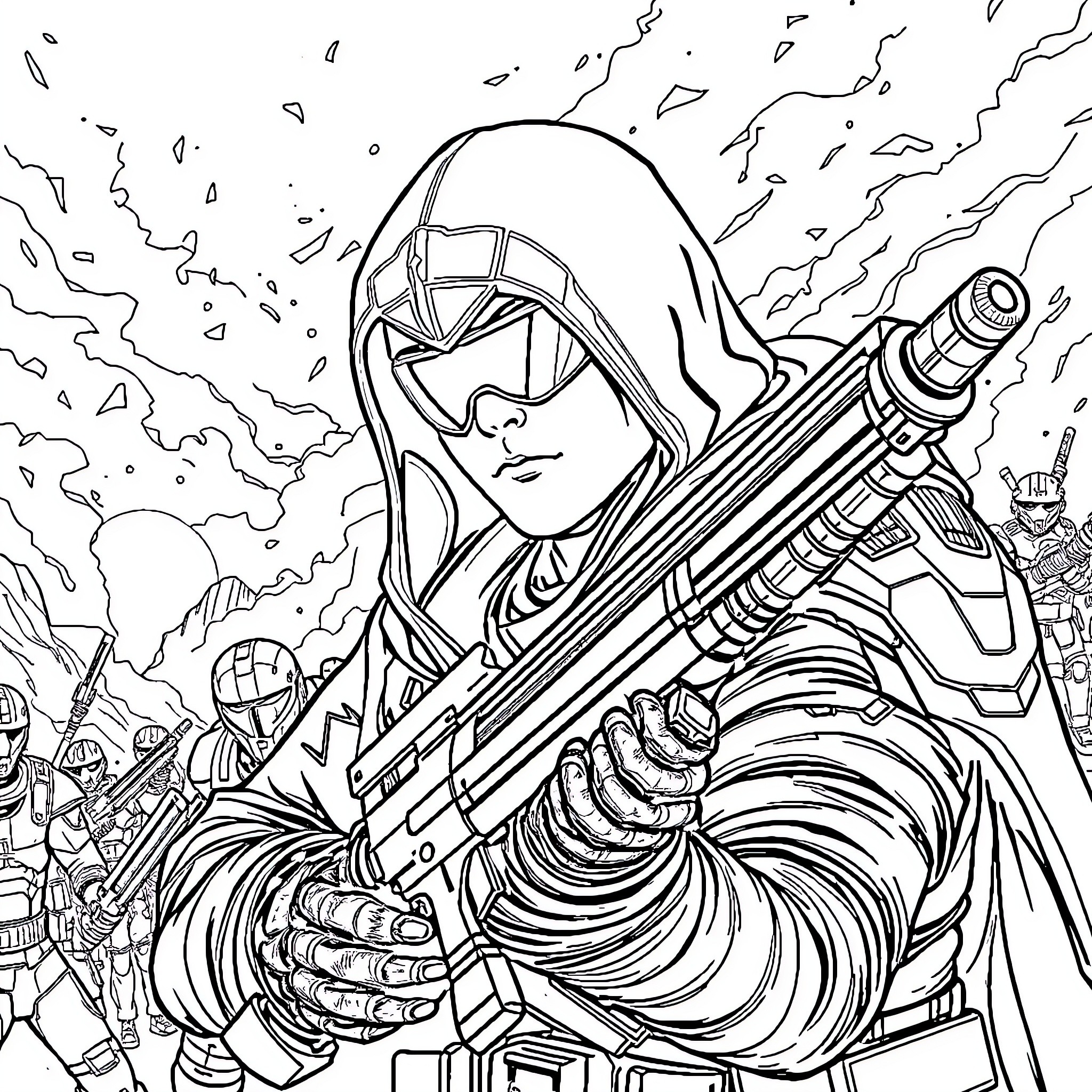 Best Assassin Coloring Pages (Free Printable PDF)