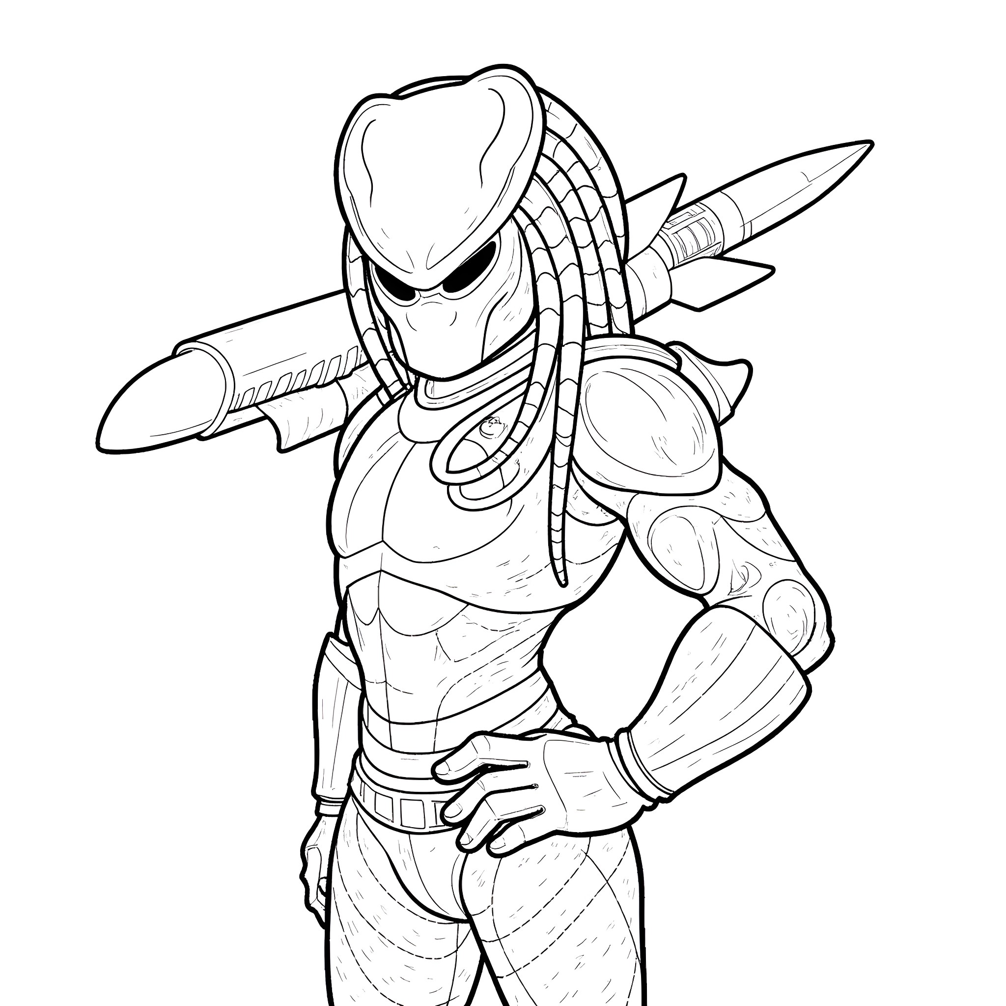 28 Best Predator Coloring Pages (Free Printable PDFs)