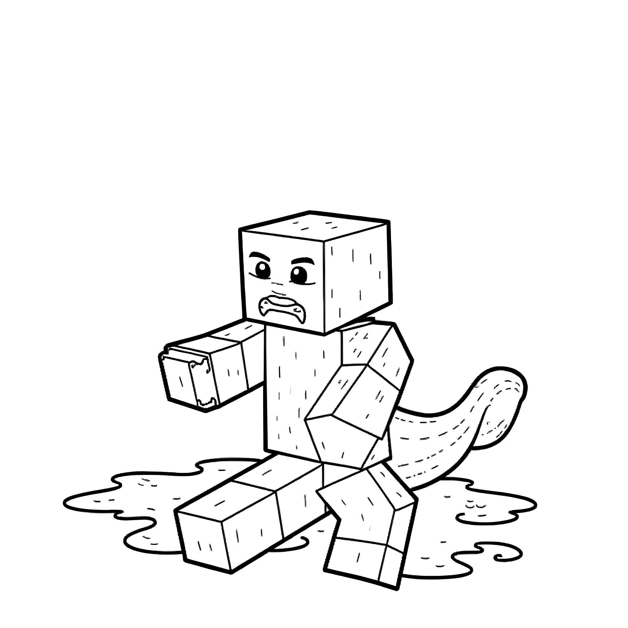 Best Enderman Coloring Pages (Free Printable PDF)