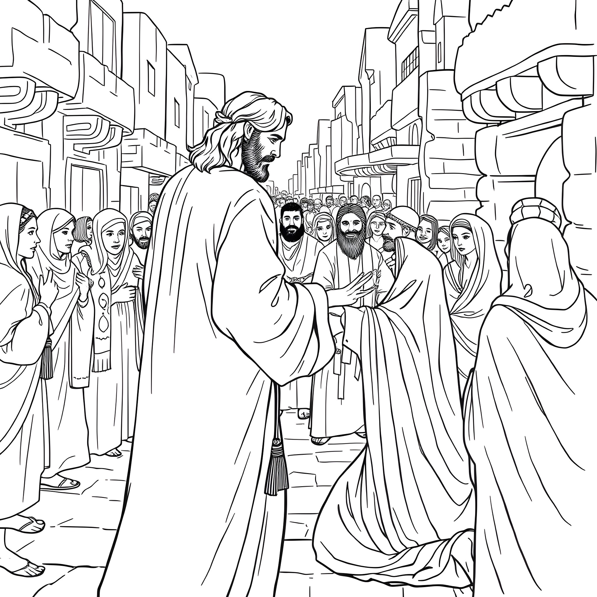 47 Best Jesus Coloring Pages (Free Printable PDFs)