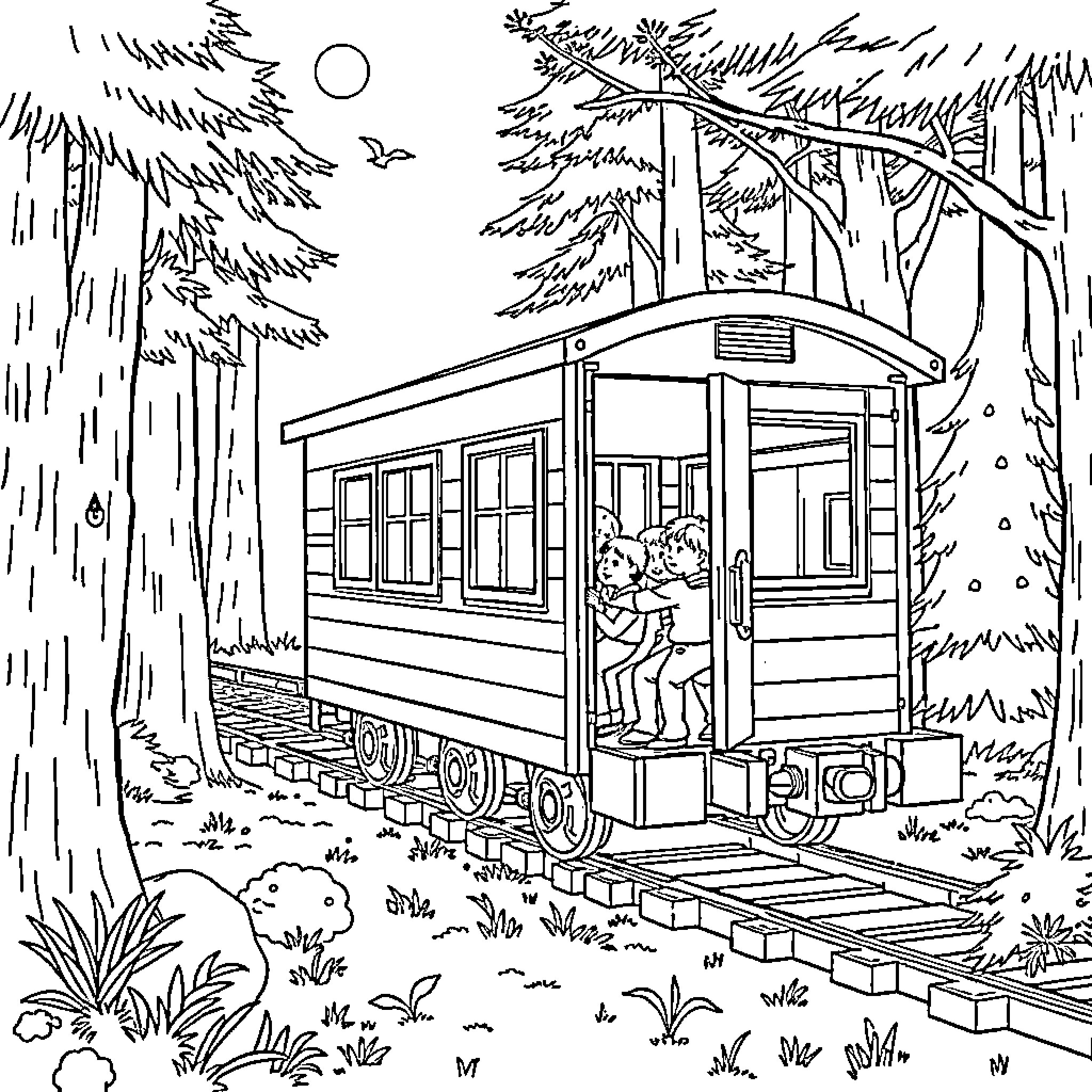 Best Boxcar Children Coloring Pages (Free Printable PDF)