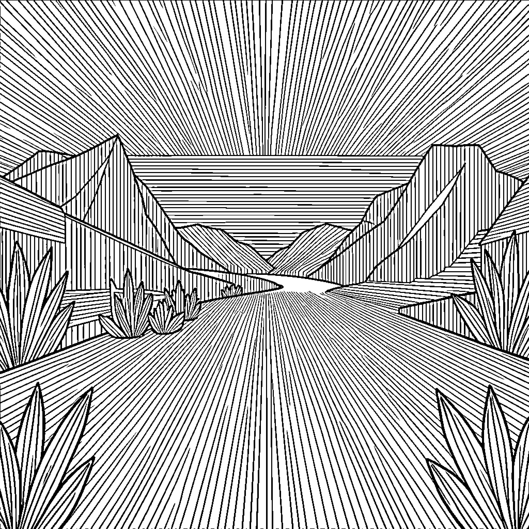 Best Line Coloring Pages (Free Printable PDF)