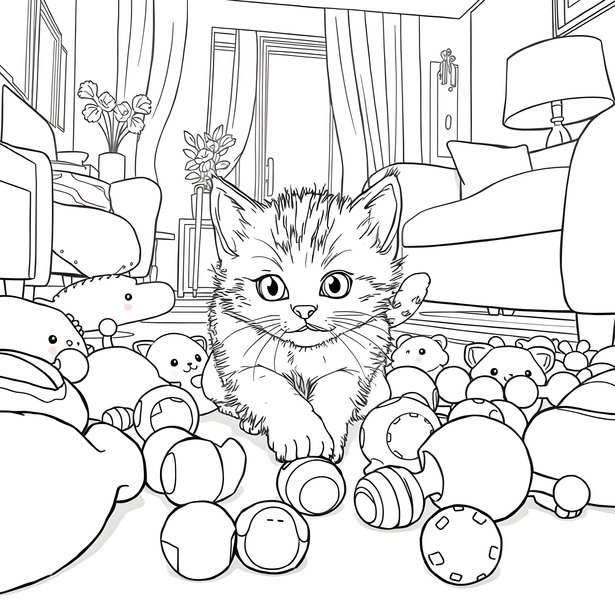 13 Best Kitten Coloring Pages (Free Printable PDFs)
