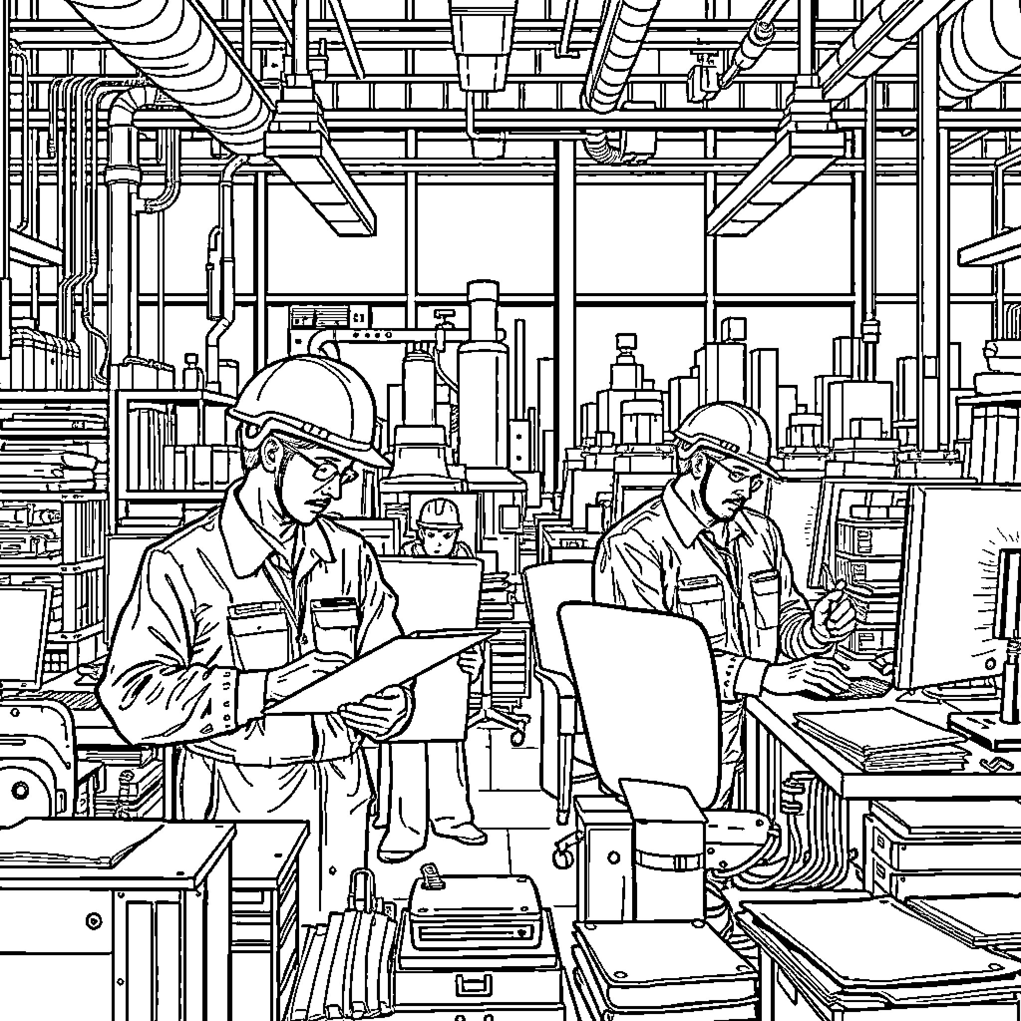 Best Engineer Coloring Pages (Free Printable PDF)