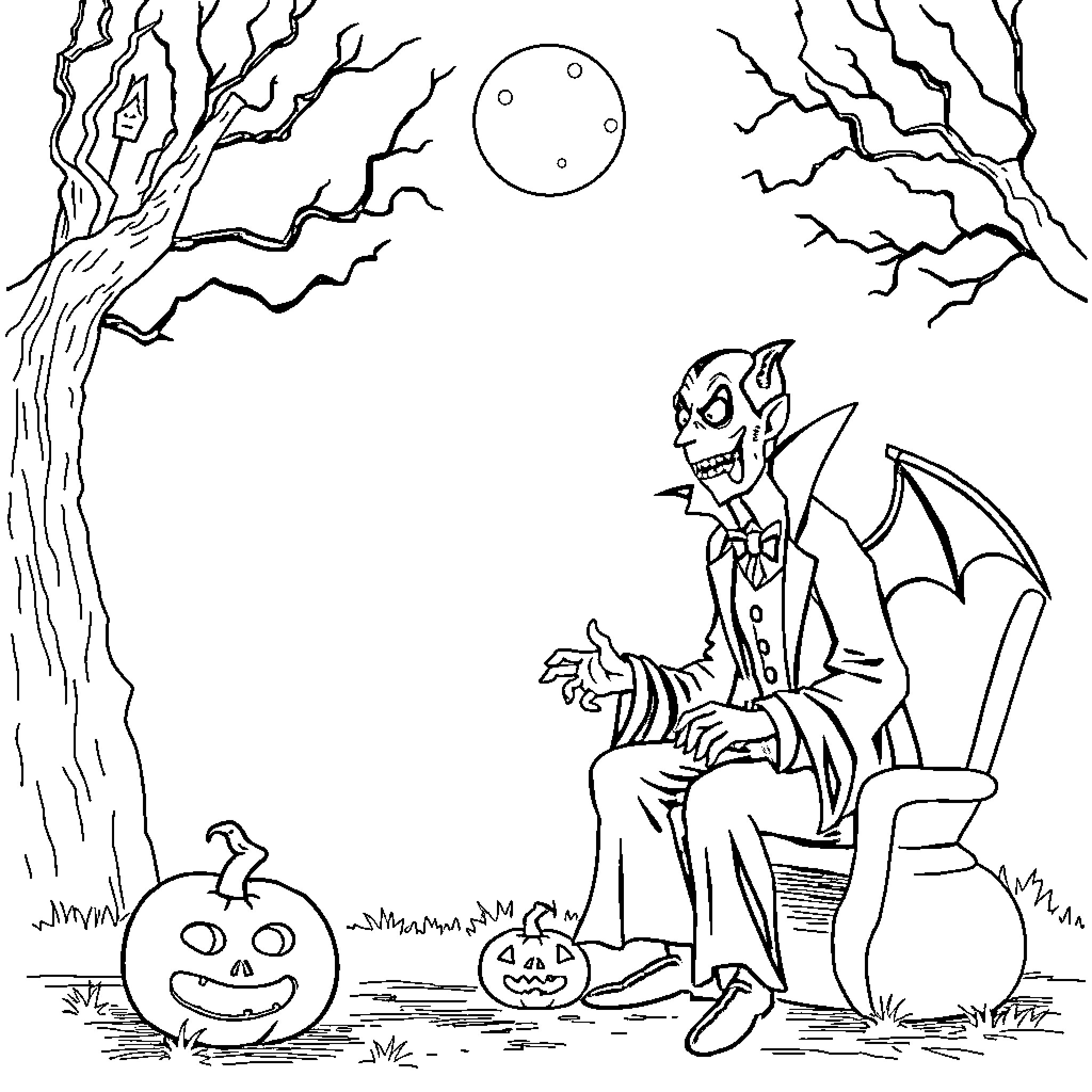 Best Vampire Cat Coloring Pages (Free Printable PDF)