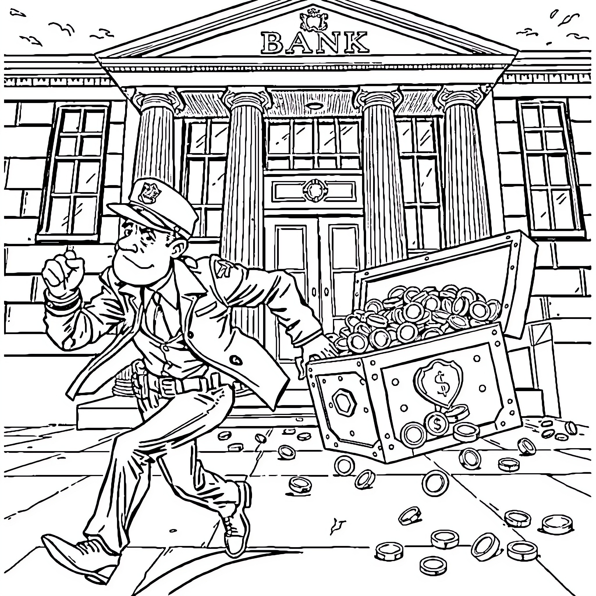 Best Policeman Coloring Pages (Free Printable PDF)