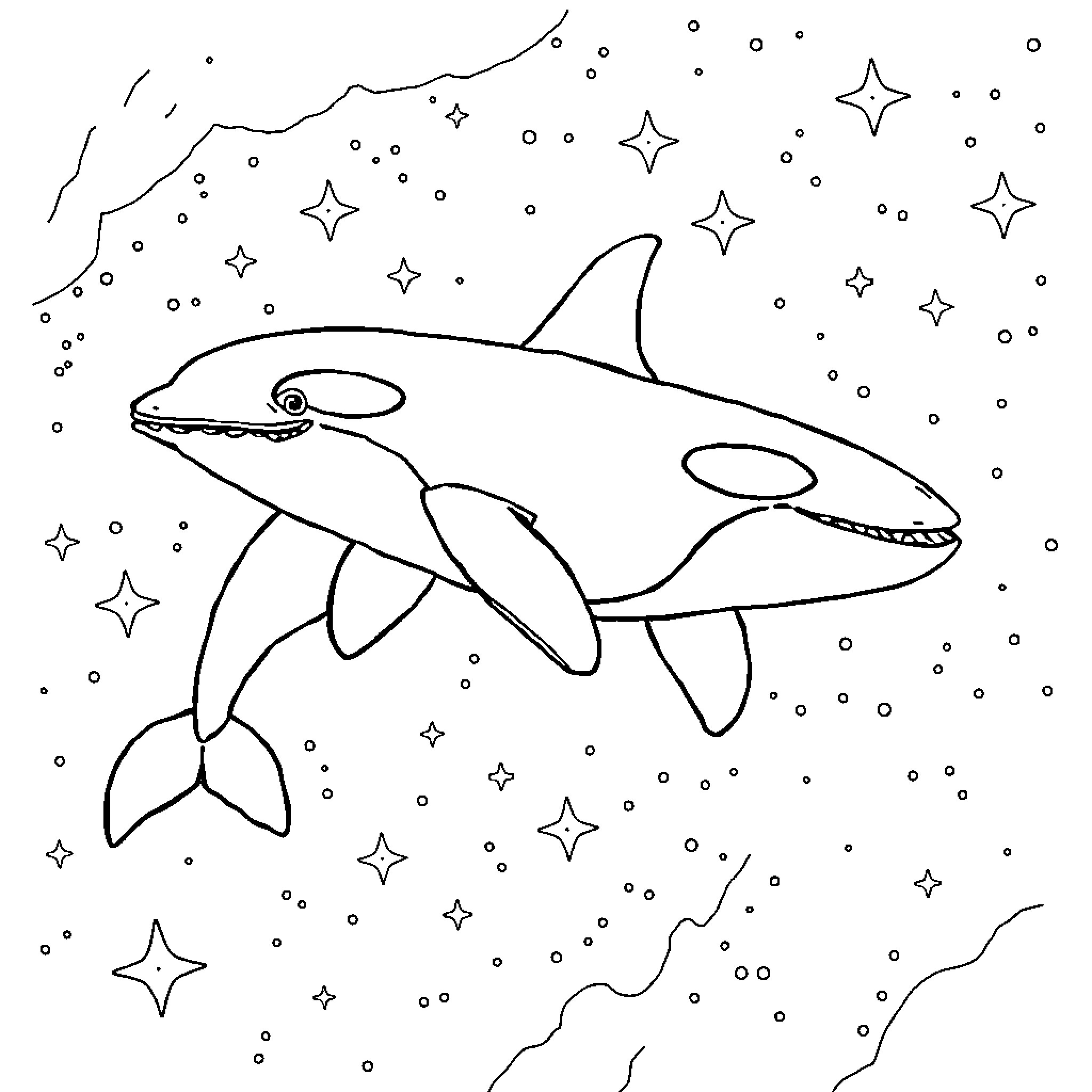 Best Killer Whale Coloring Pages (Free Printable PDF)