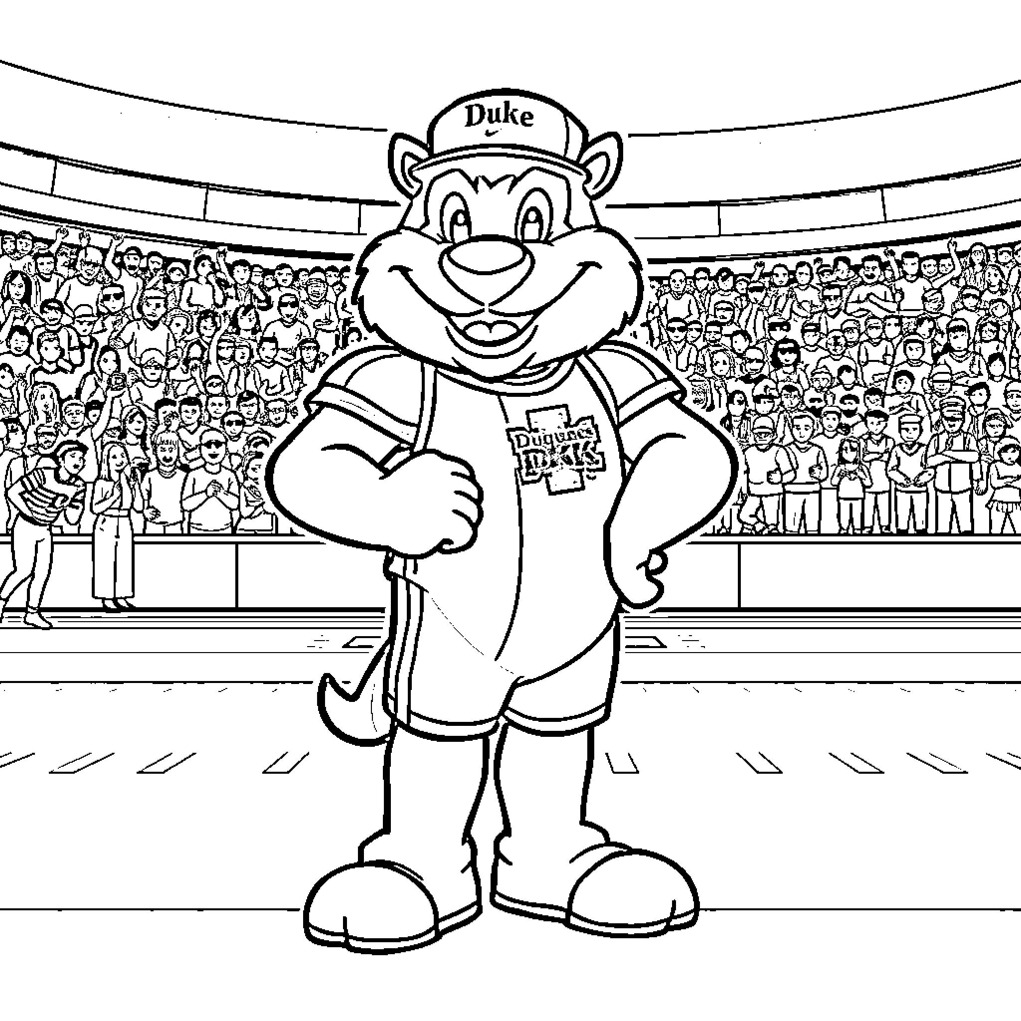 Best Duquesne Duke Coloring Pages (Free Printable PDF)