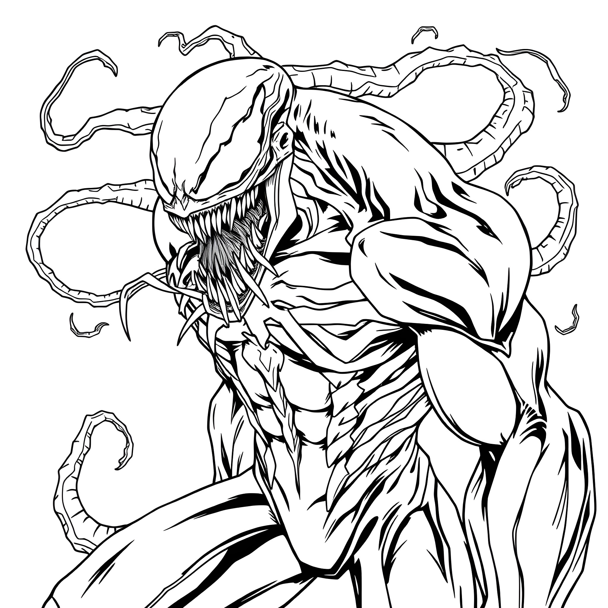 Best Venom Coloring Pages (Free Printable PDF)