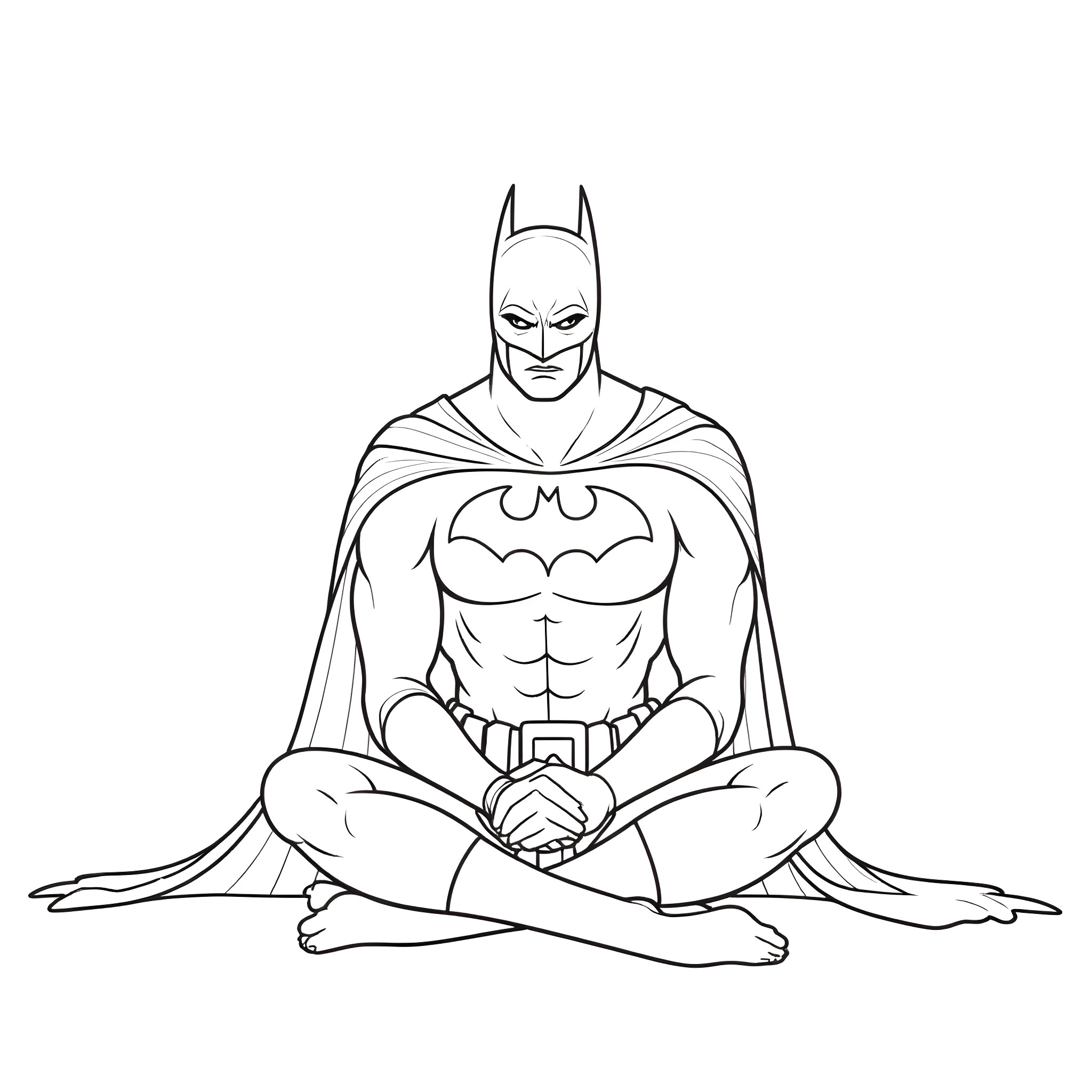 Best Batman Coloring Pages (Free Printable PDF)