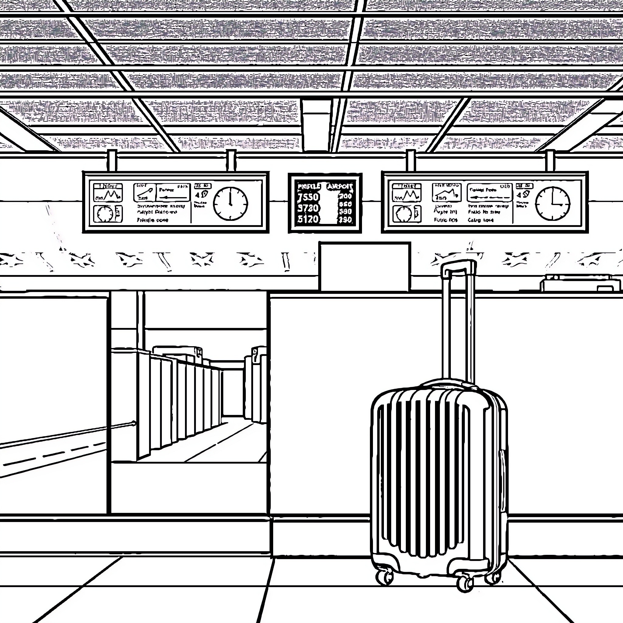 Best Suitcase Coloring Pages (Free Printable PDF)