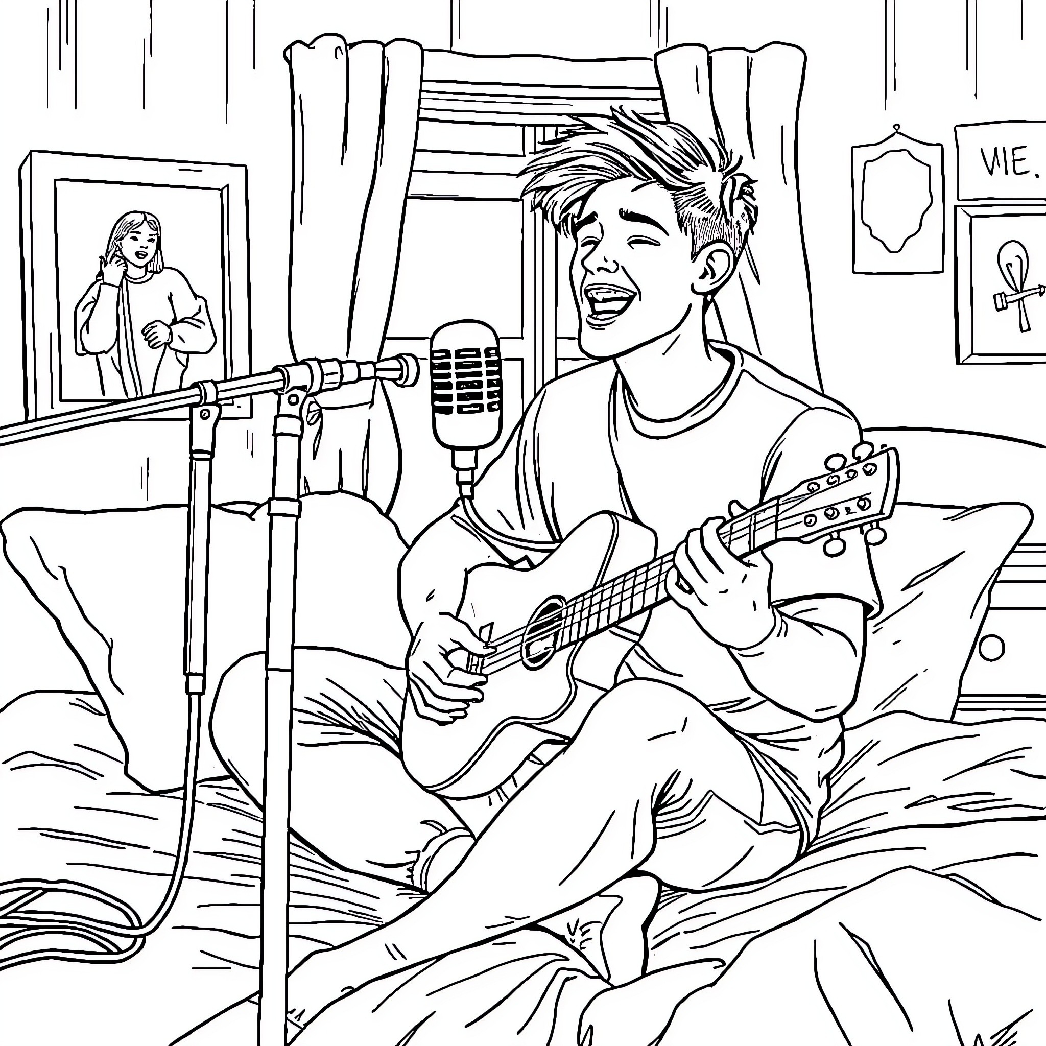 16 Best Musician Coloring Pages (Free Printable PDFs)