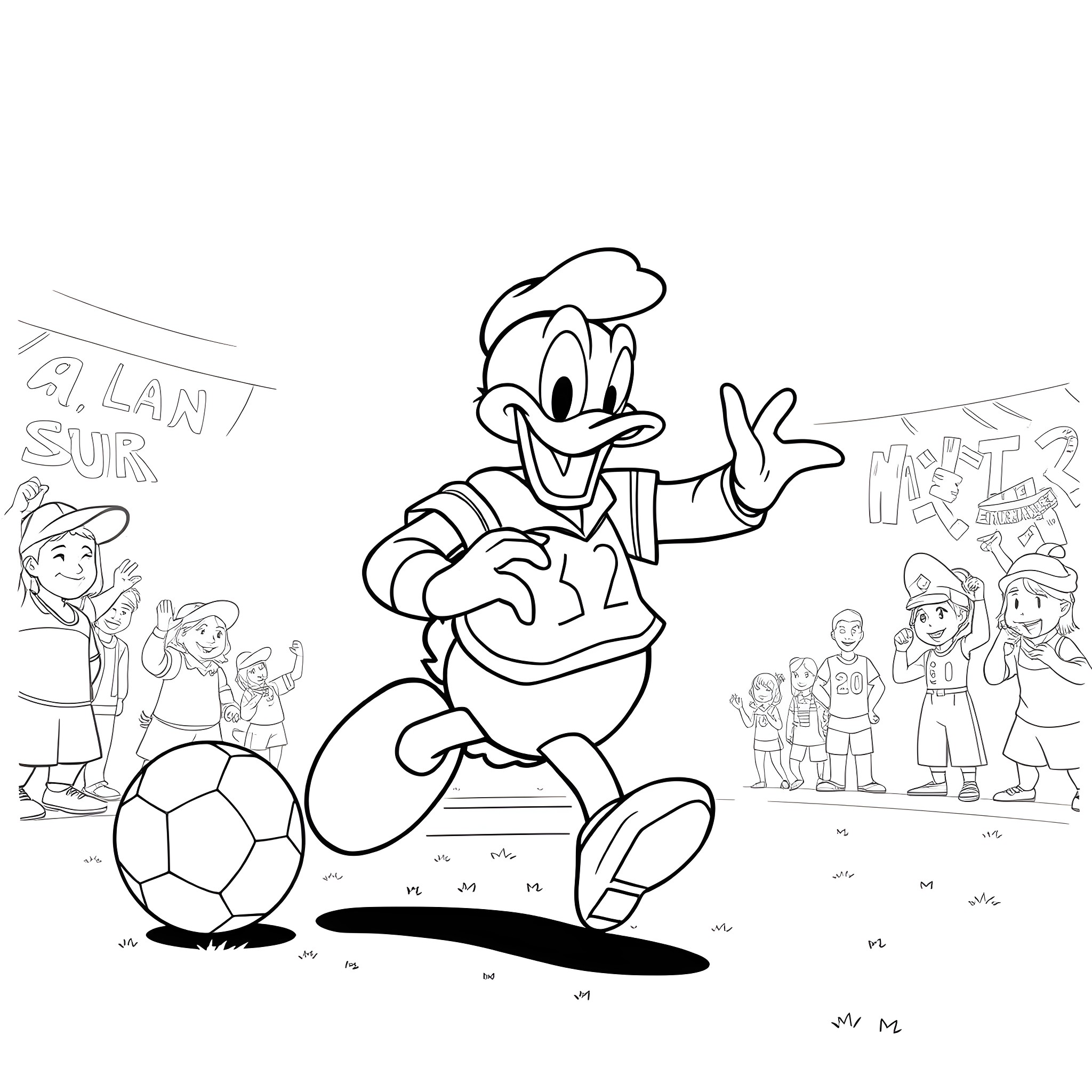 Best Donald Duck Coloring Pages (Free Printable PDF)