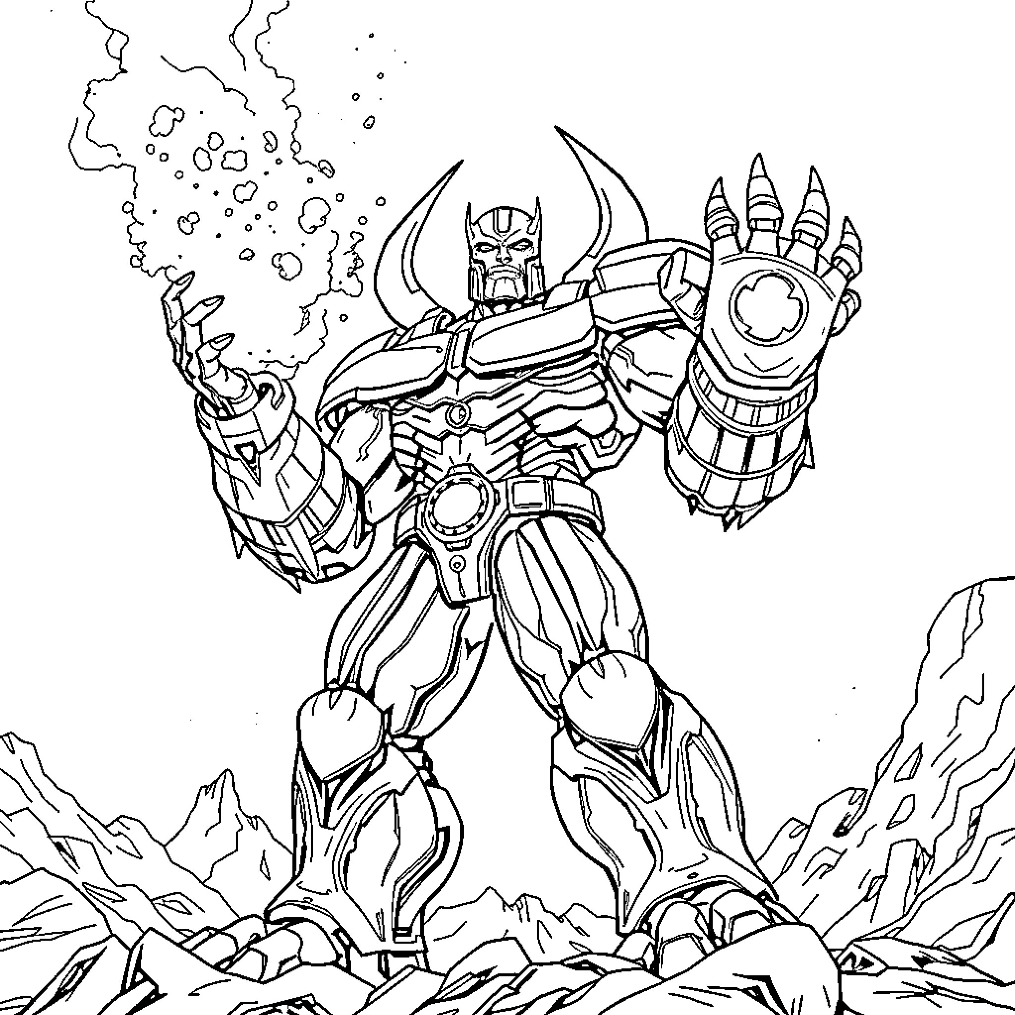 Best Galactus Coloring Pages (Free Printable PDF)