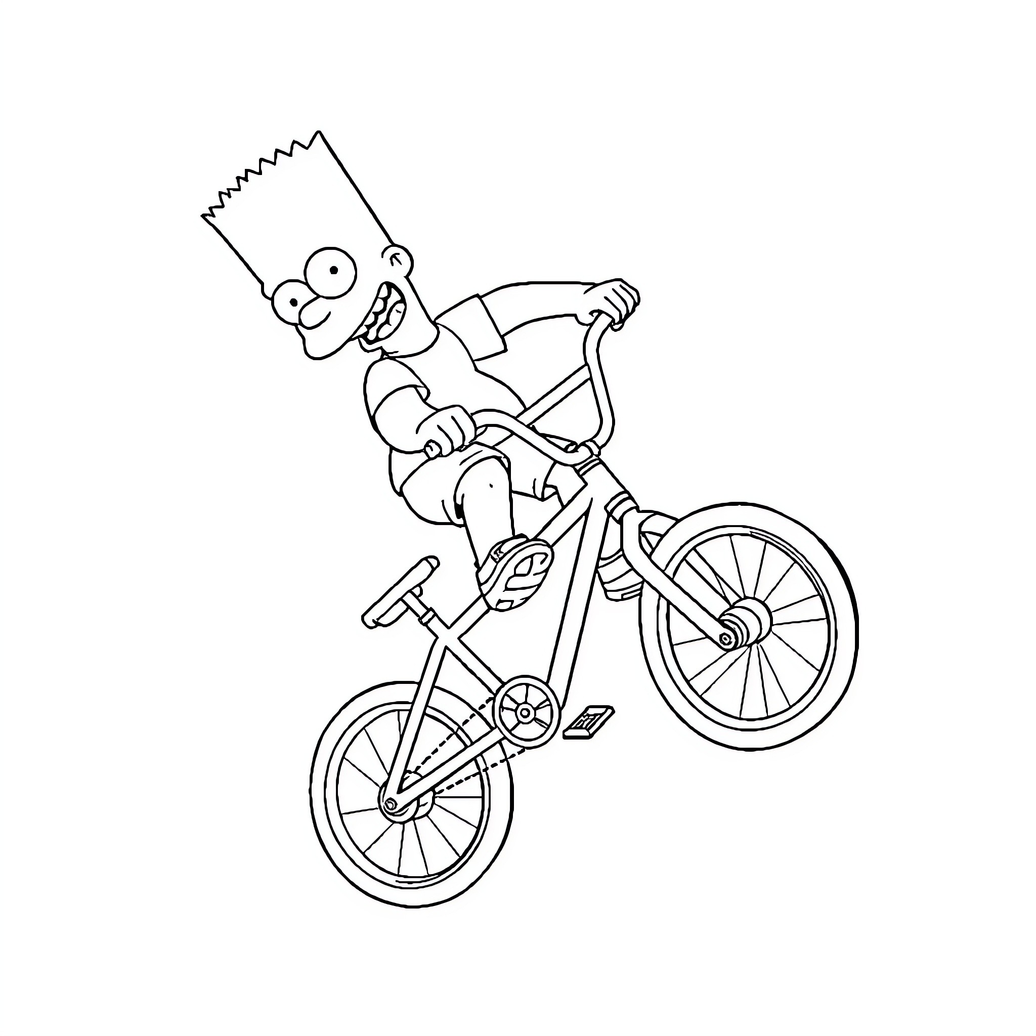 Best Bart Simpson Coloring Pages (Free Printable PDF)