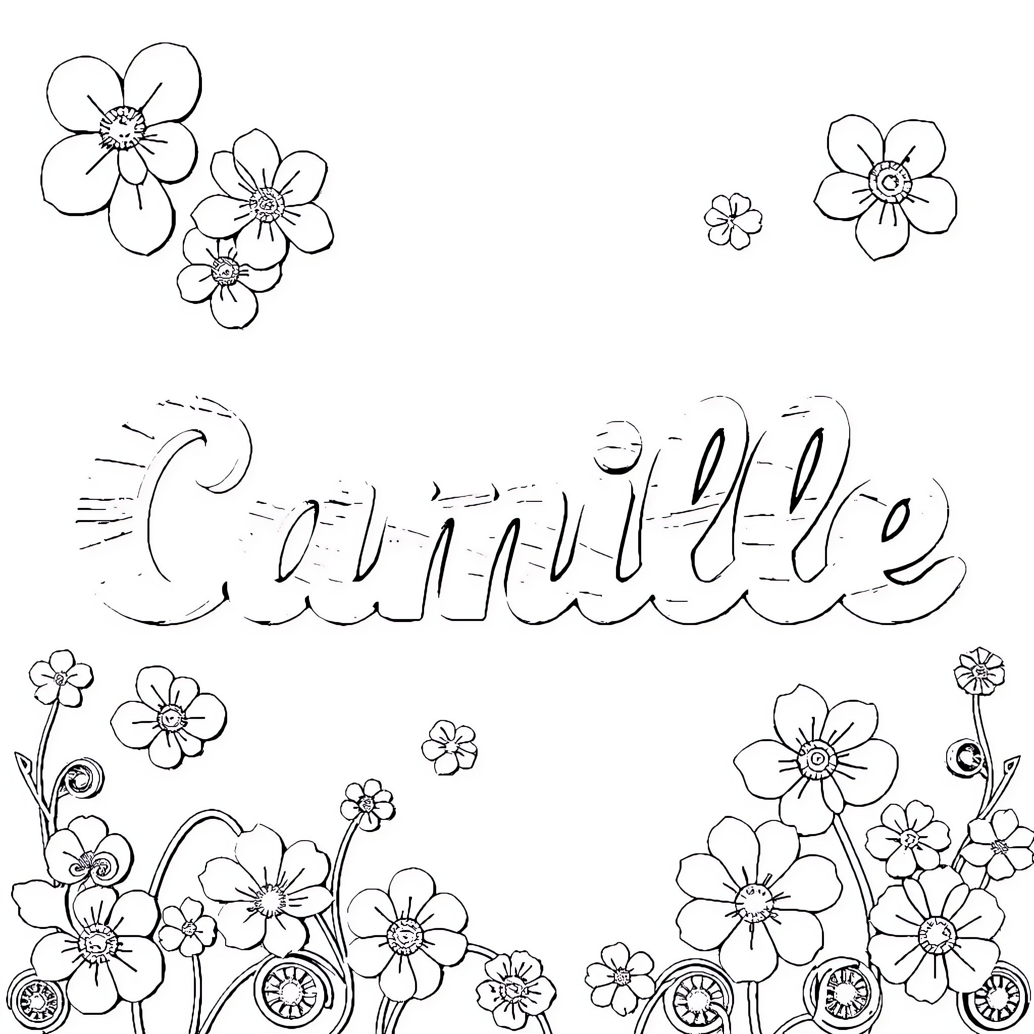 Best Camille Coloring Pages (Free Printable PDF)