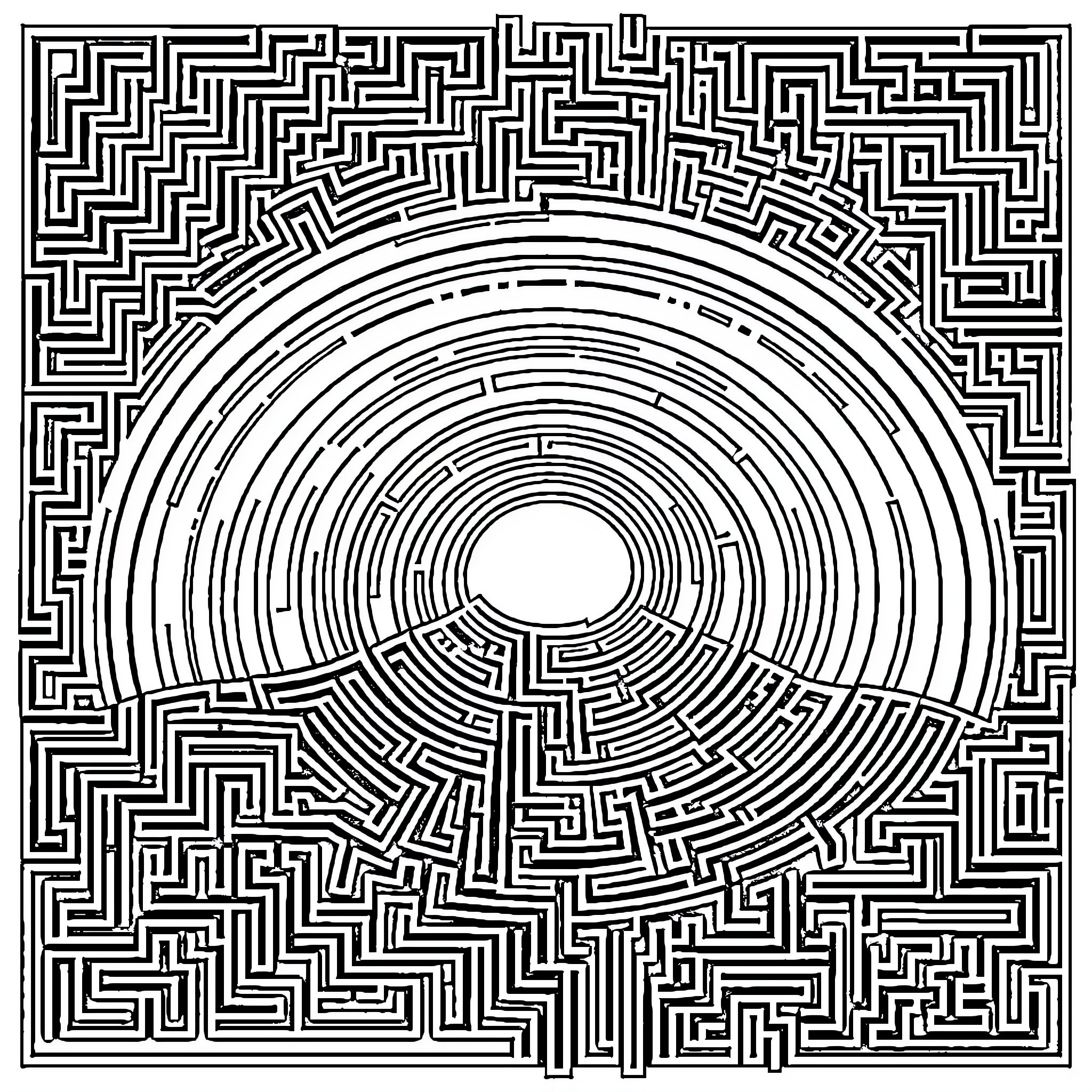 Best Maze Coloring Pages (Free Printable PDF)
