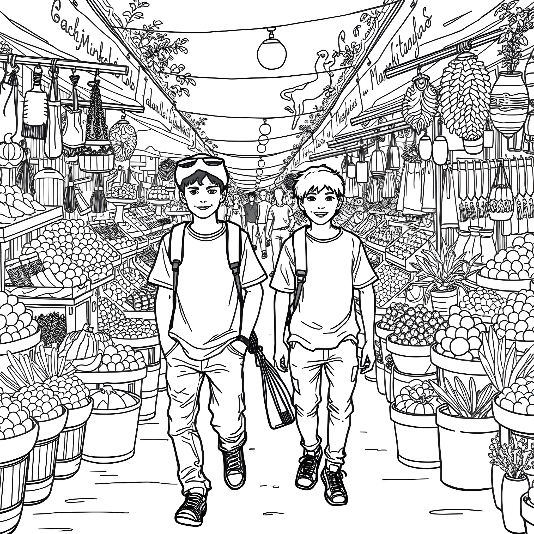 Best Teen Boy Coloring Pages (Free Printable PDF)