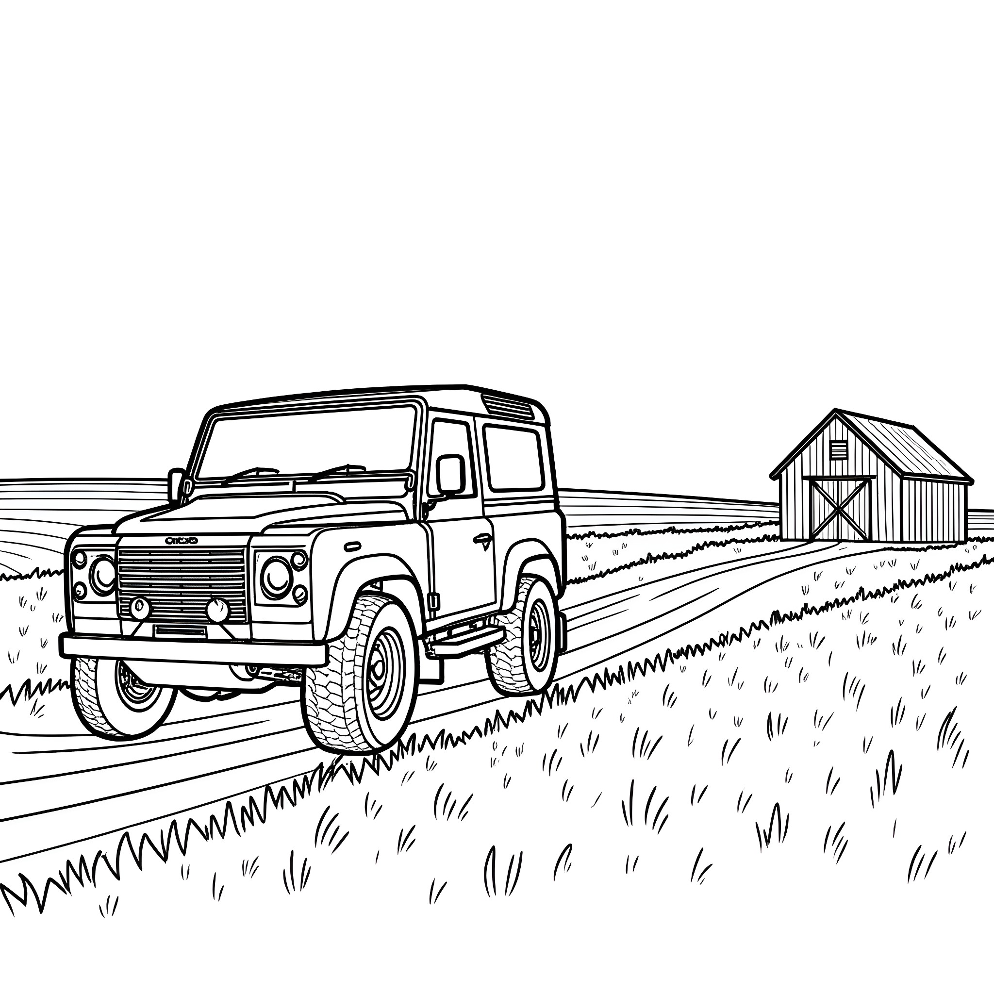 Best Farm Coloring Pages (Free Printable PDF)
