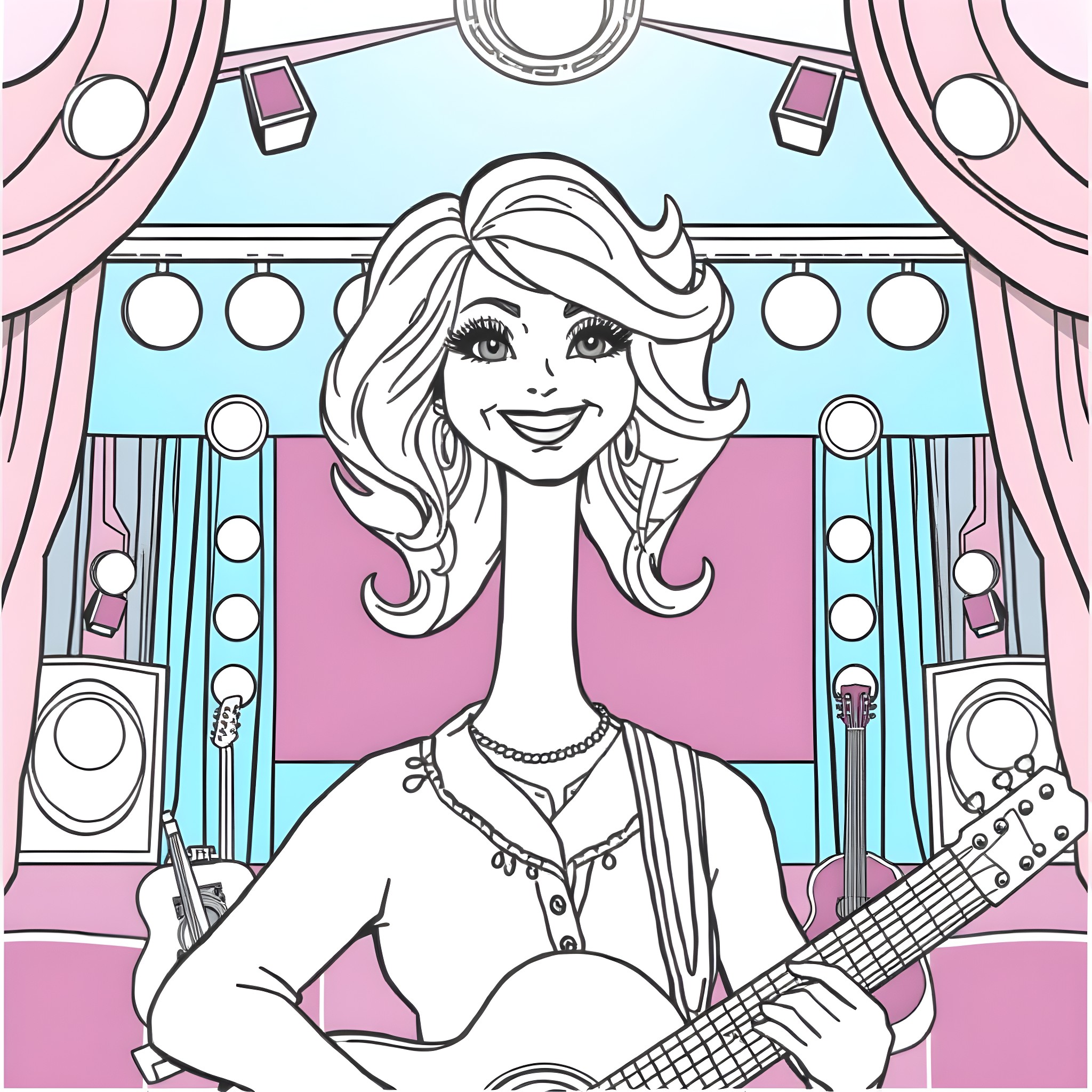 Best Dolly Parton Coloring Pages (Free Printable PDF)