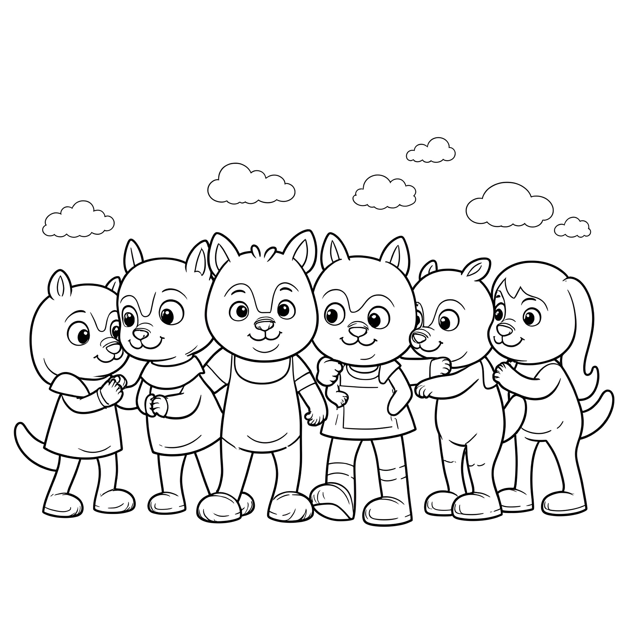 Best Furry Friend Coloring Pages (Free Printable PDF)