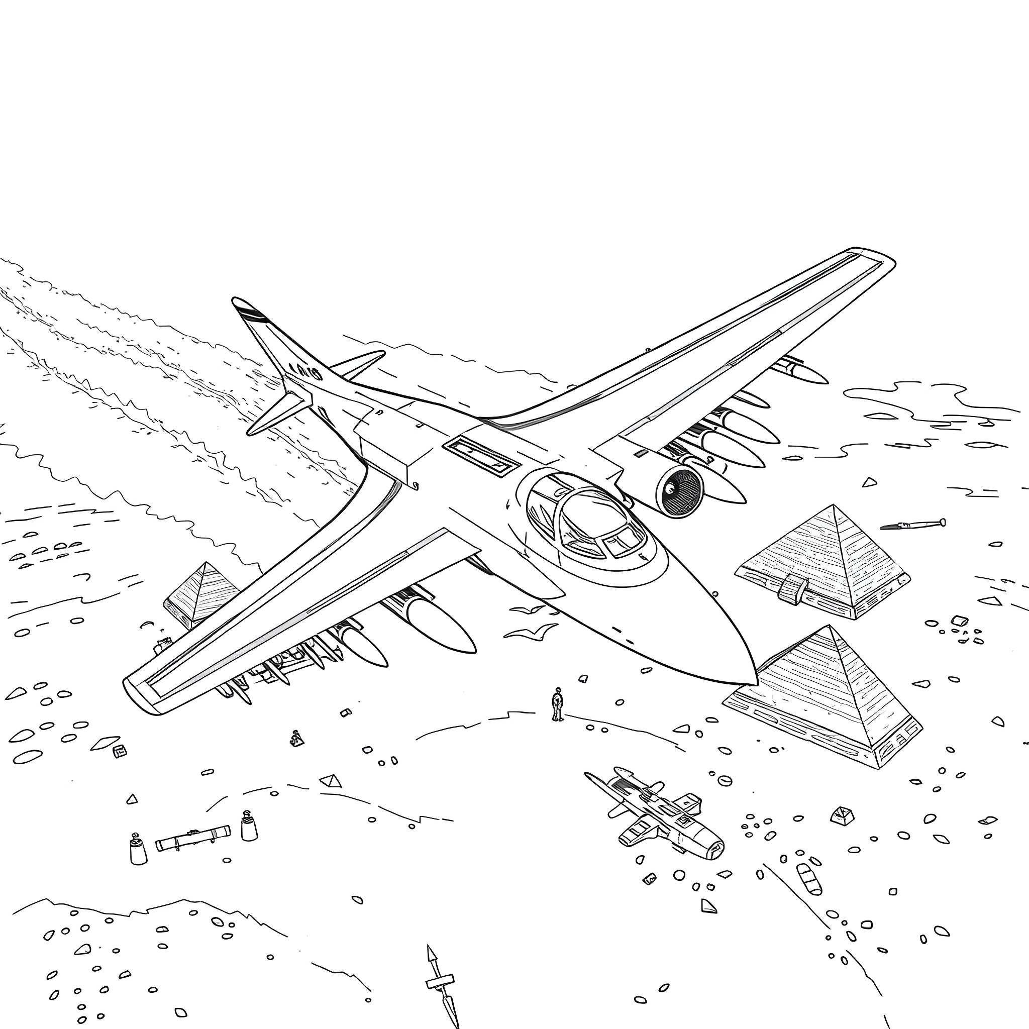 Best F-16 Coloring Pages (Free Printable PDF)