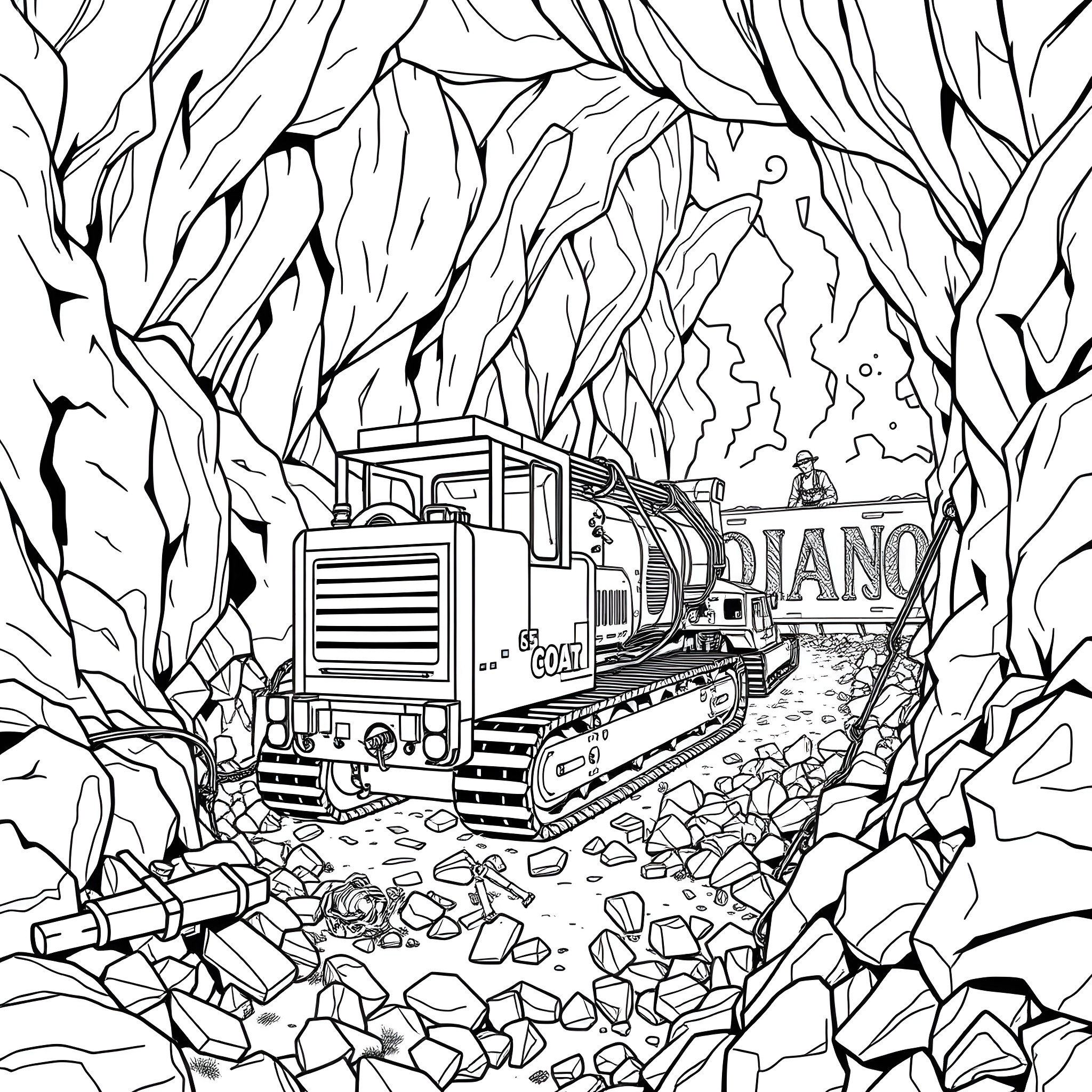 5 Best Miner Coloring Pages (Free Printable PDFs)