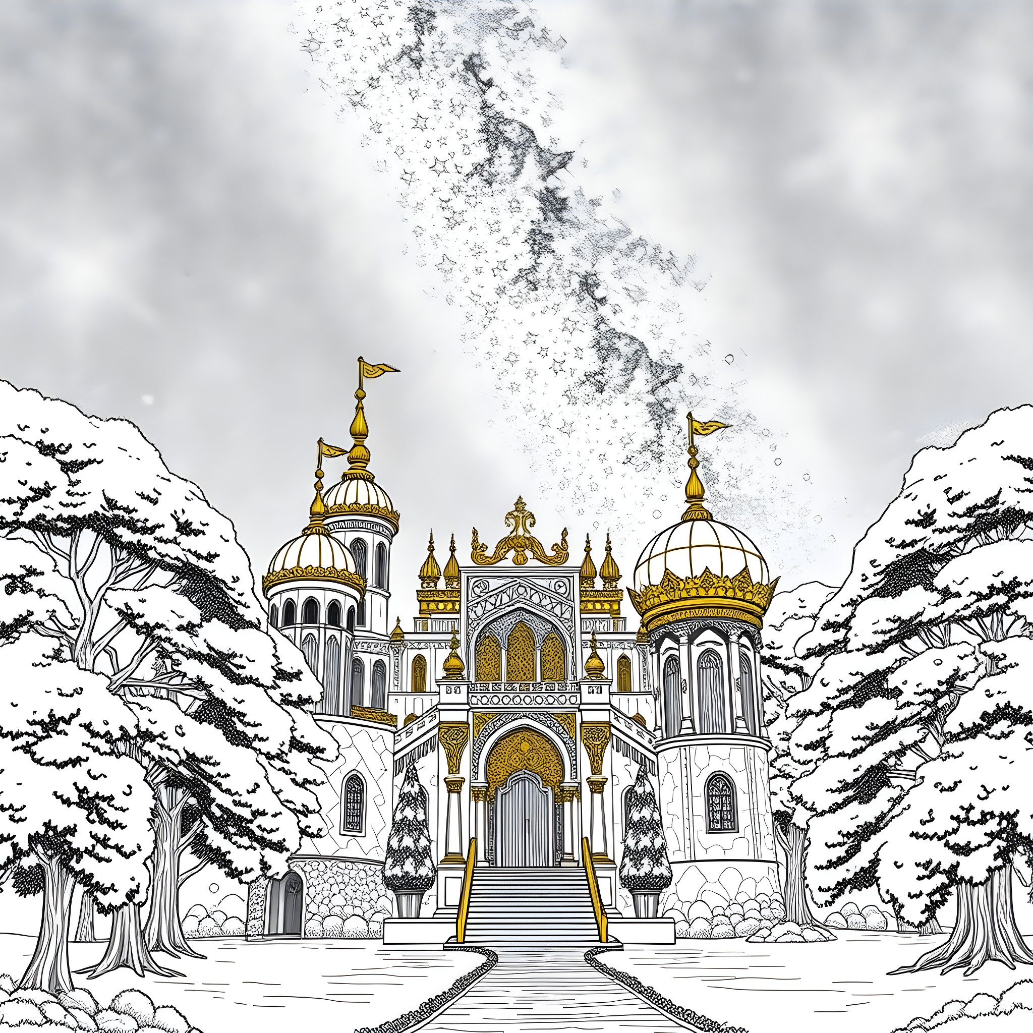 22 Best Palace Coloring Pages (Free Printable PDFs)