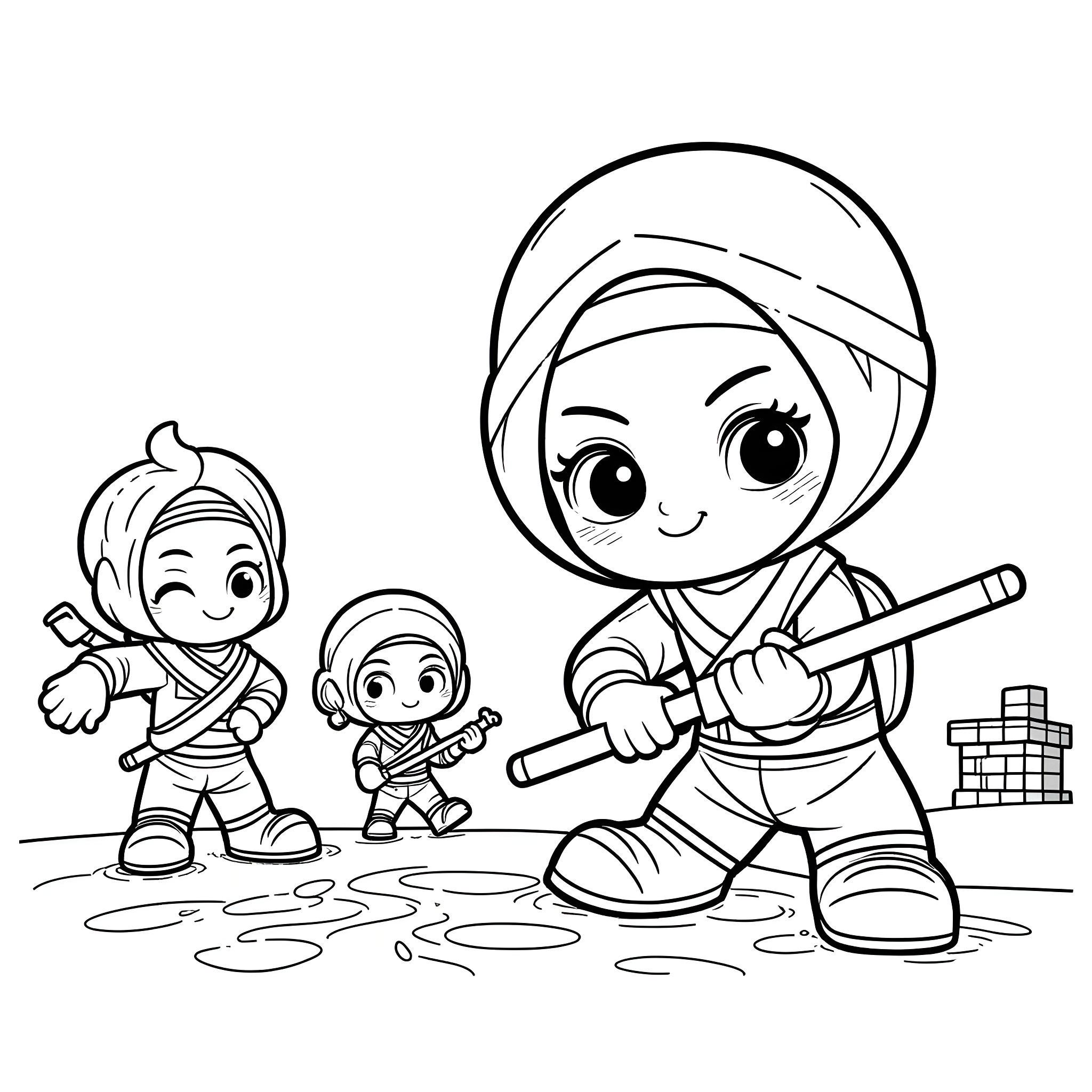 119 Best Ninja Coloring Pages (Free Printable PDFs)