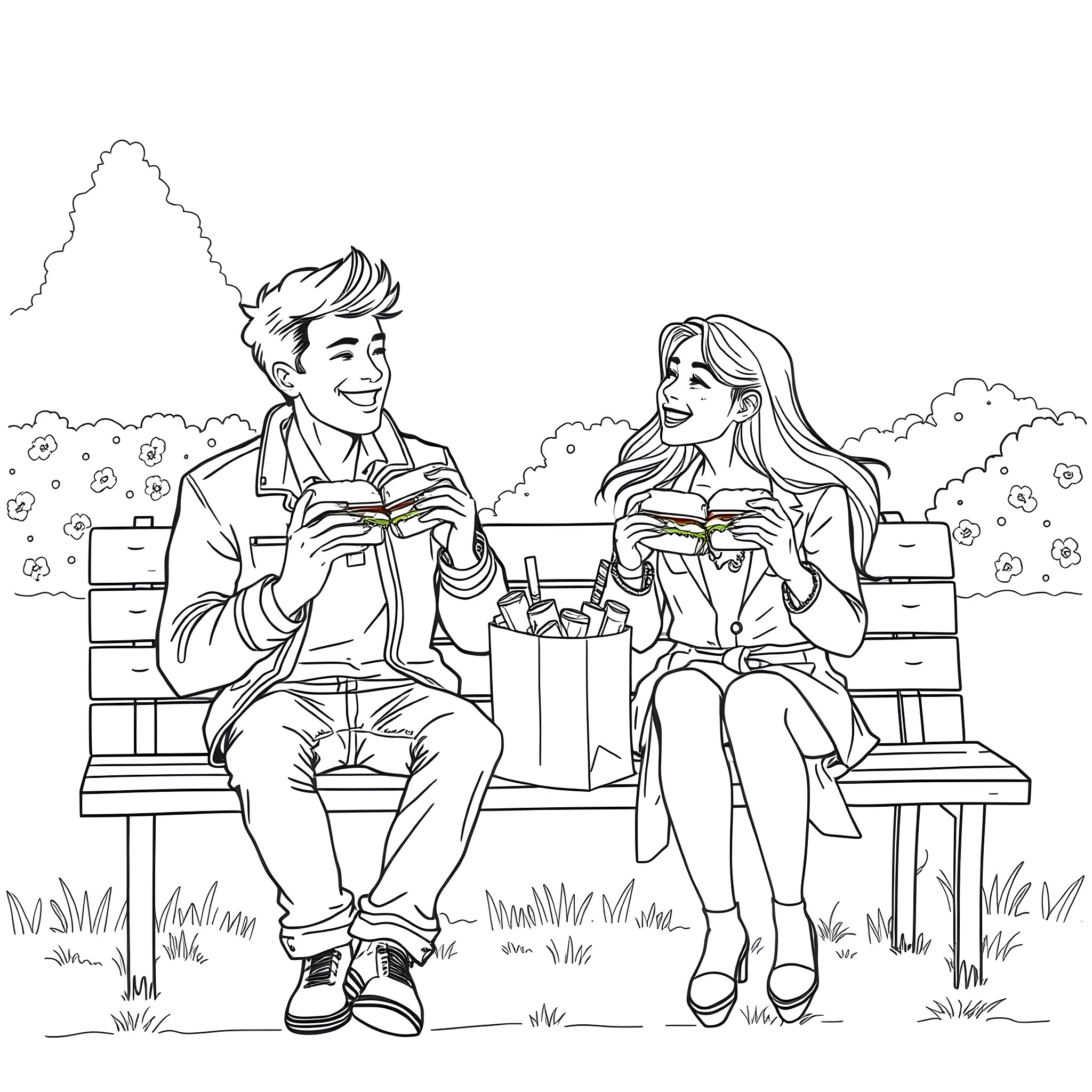 330 Best Couple Coloring Pages (Free Printable PDFs)