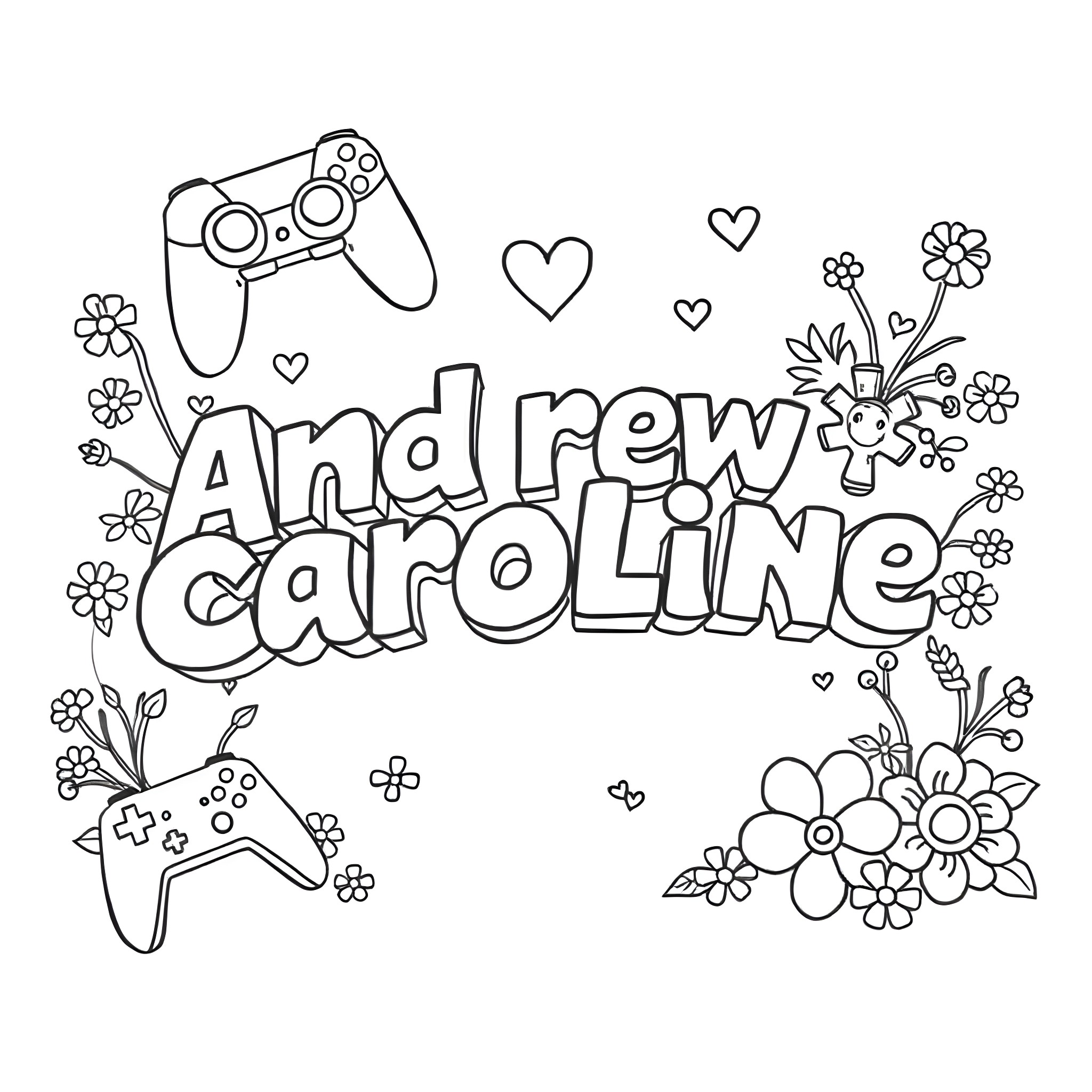 Best Bubble Letter Coloring Pages (Free Printable PDF)