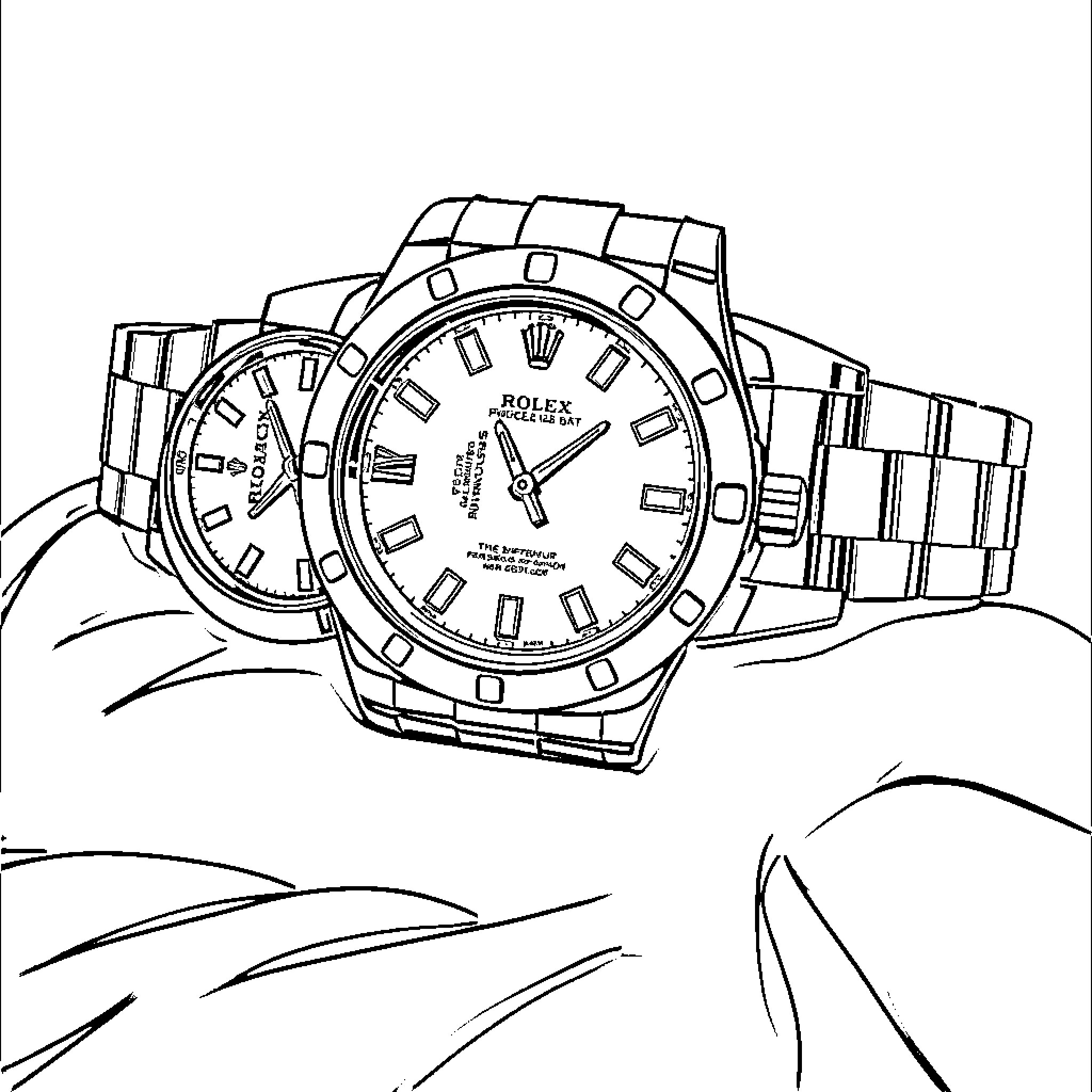 Best Watch Coloring Pages (Free Printable PDF)