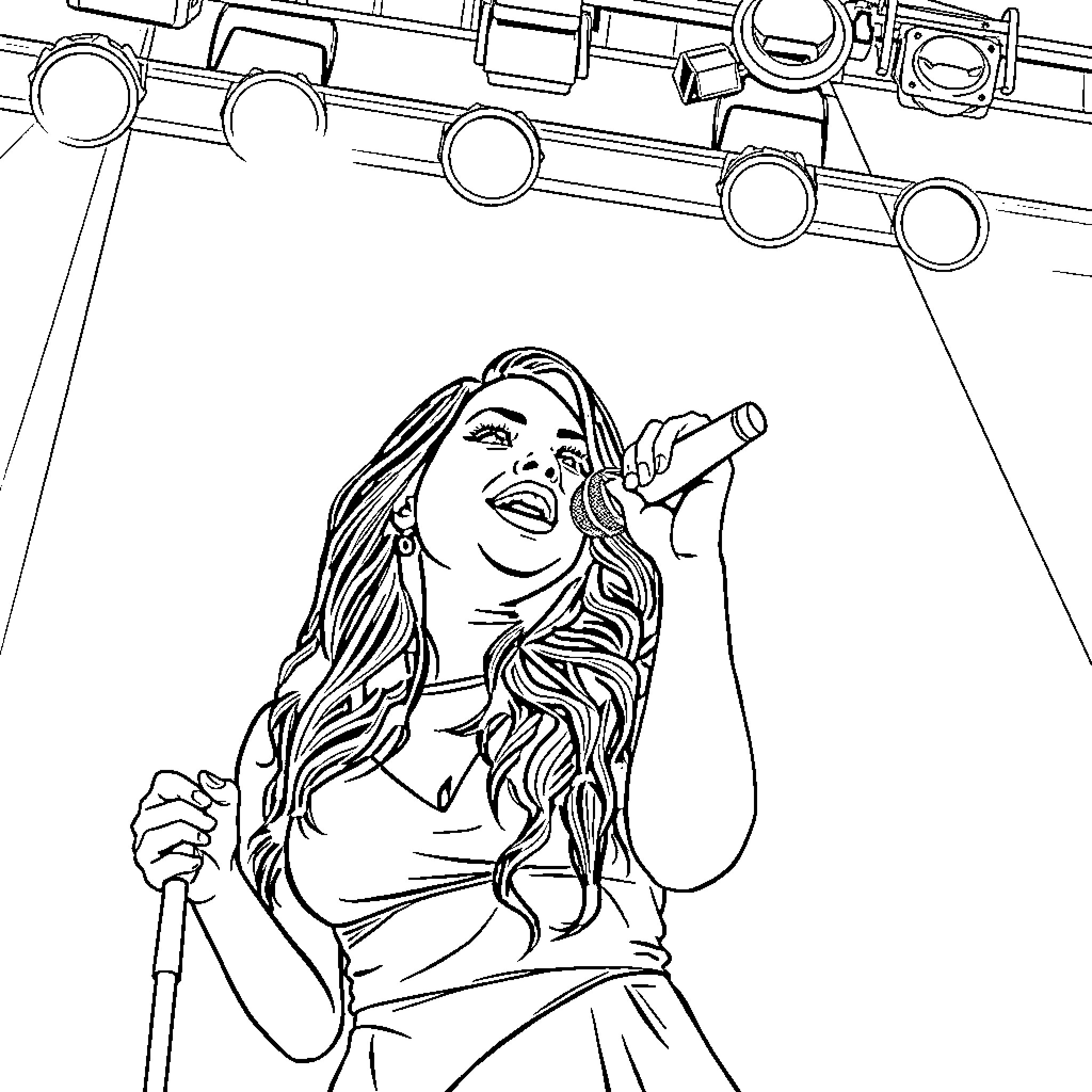 Best Demi Lovato Coloring Pages (Free Printable PDF)