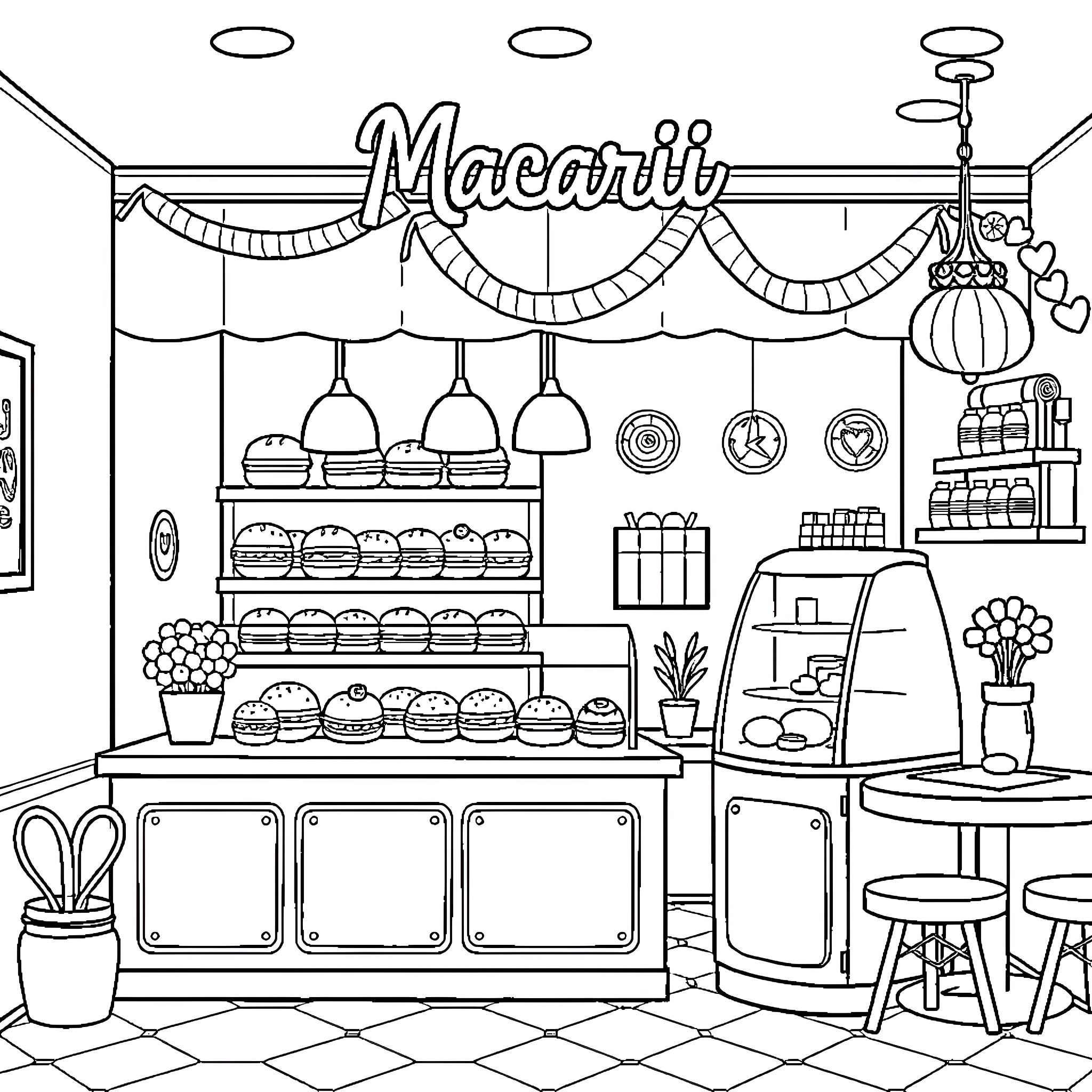Best Macaron Coloring Pages (Free Printable PDF)