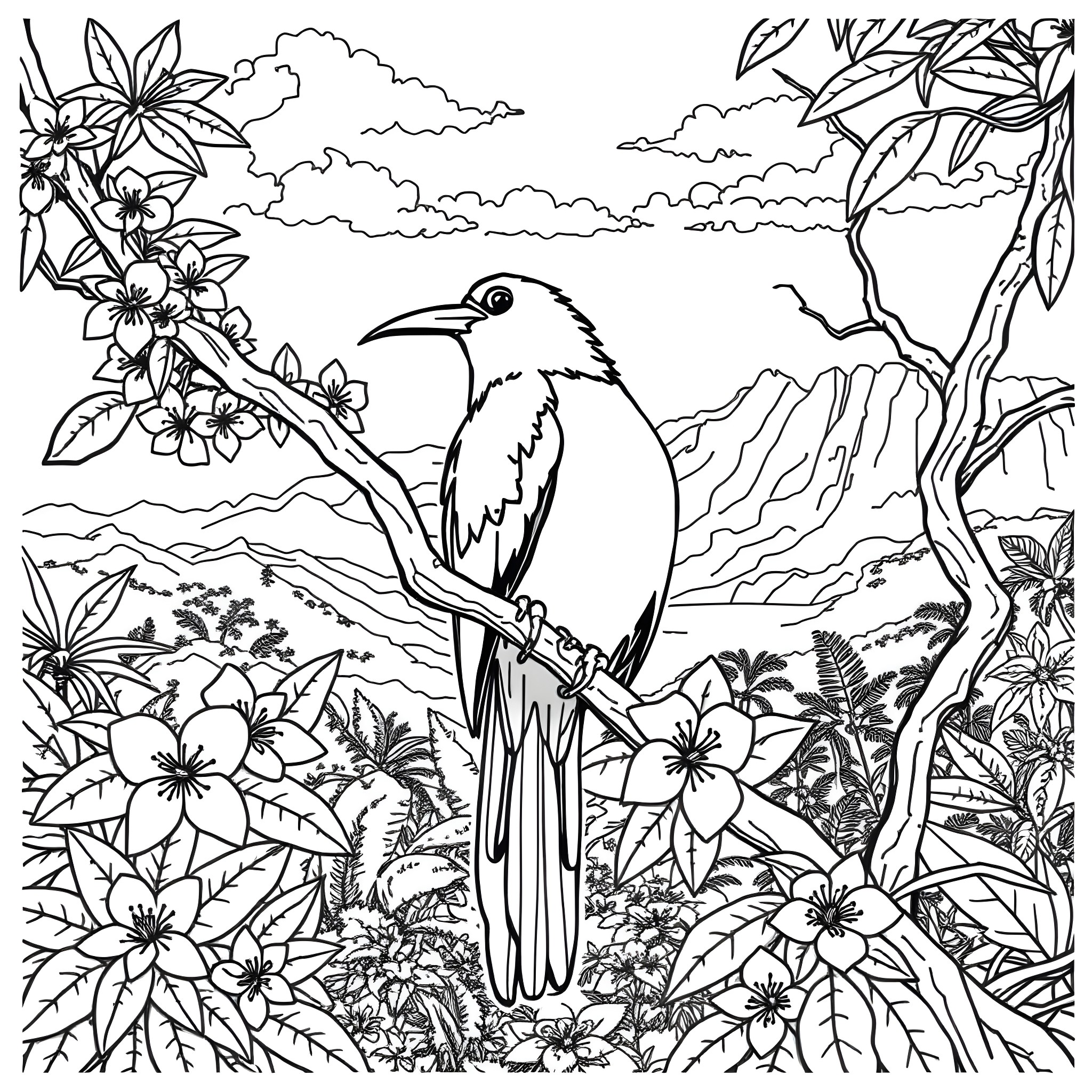 2 Best Koa Tree Coloring Pages (Free Printable PDFs)