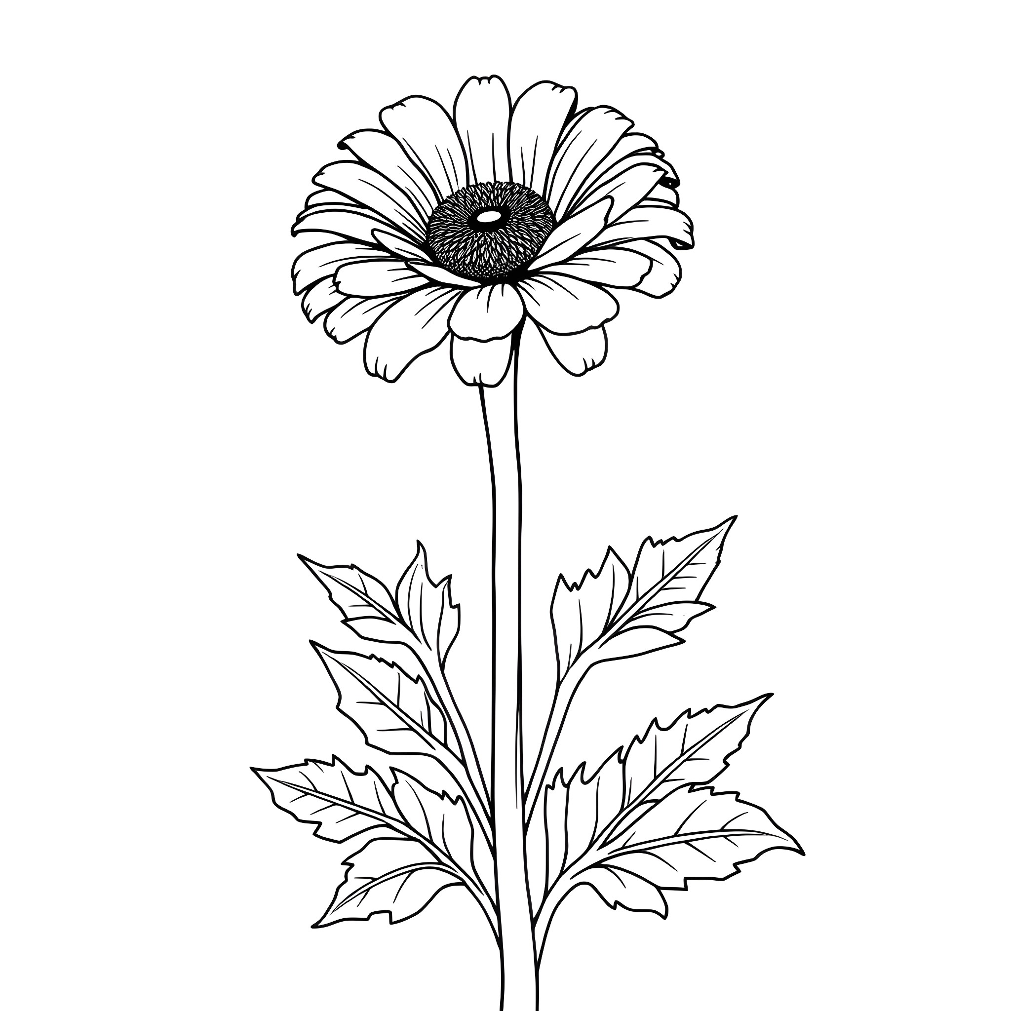2 Best Calendula Coloring Pages (Free Printable PDFs)