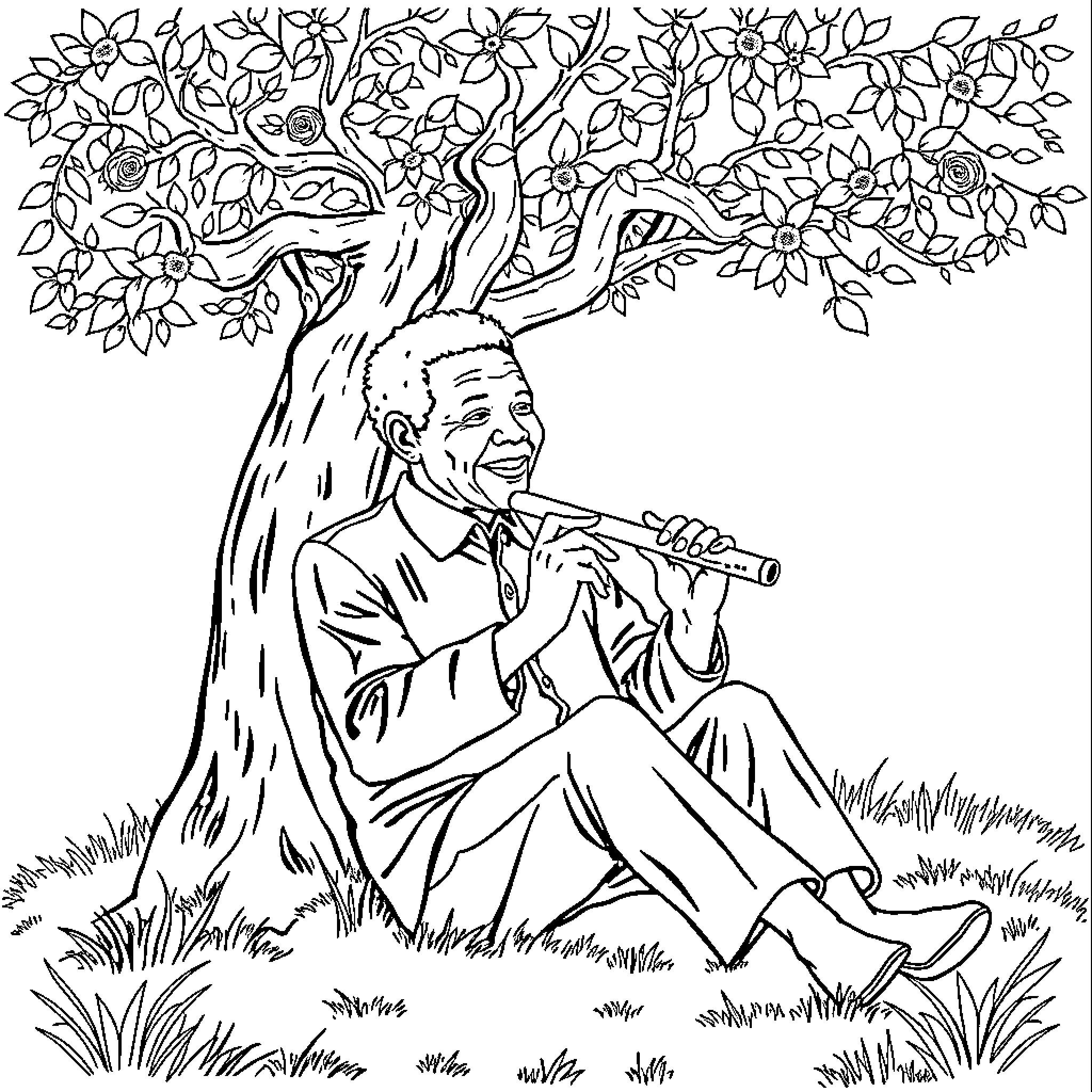 Best Nelson Mandela Coloring Pages (Free Printable PDF)