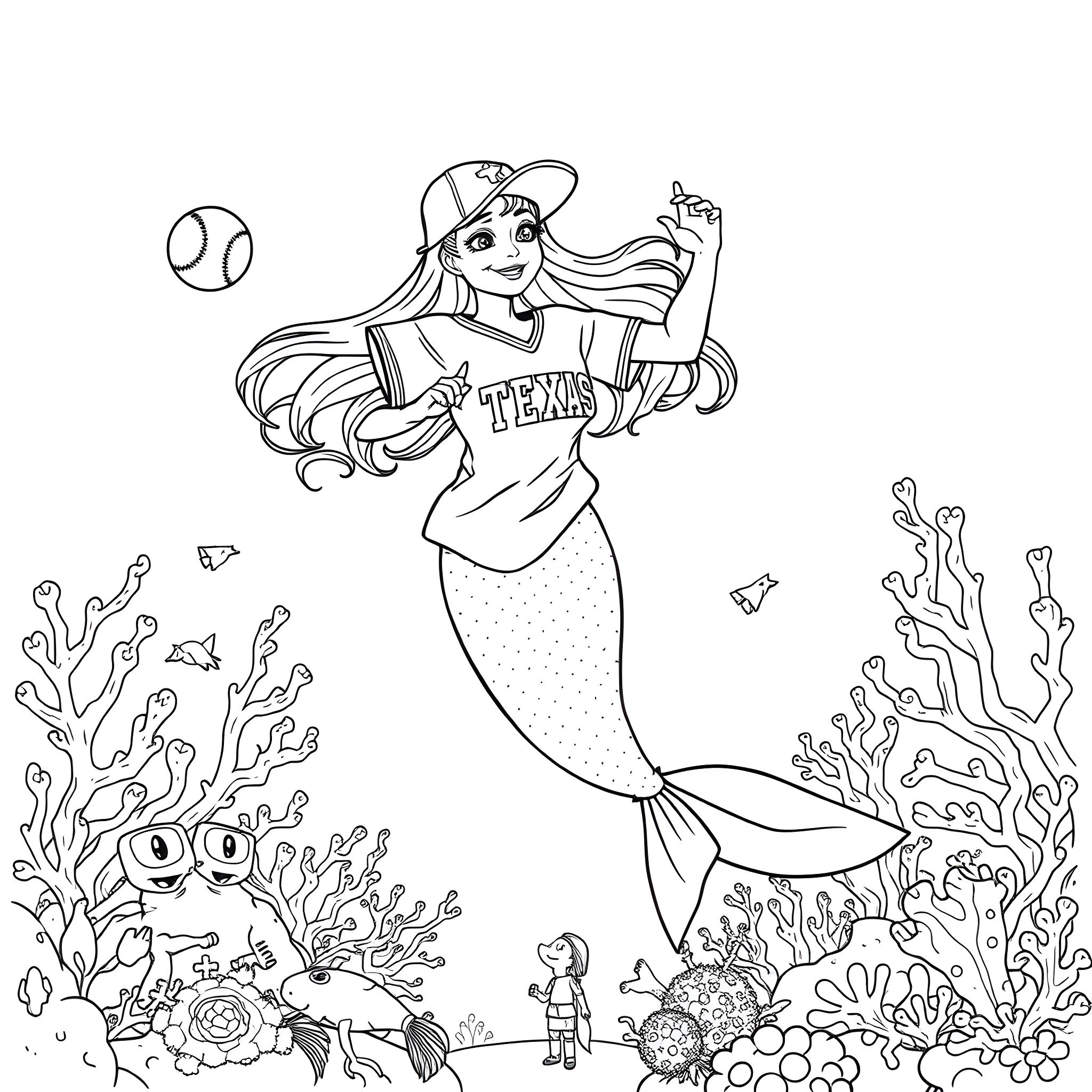 1079 Best Mermaid Coloring Pages (Free Printable PDFs)