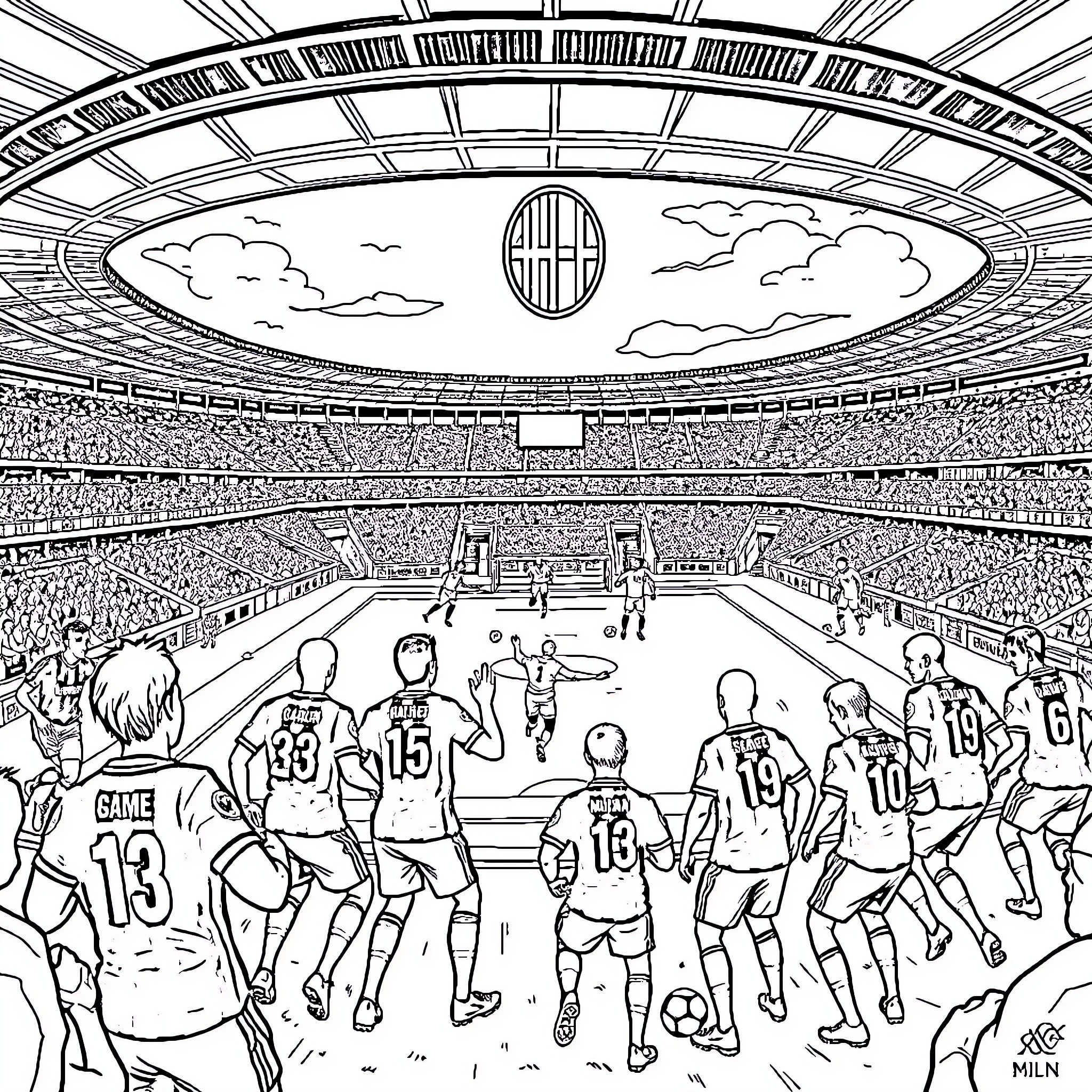 Best AC Milan Coloring Pages (Free Printable PDF)